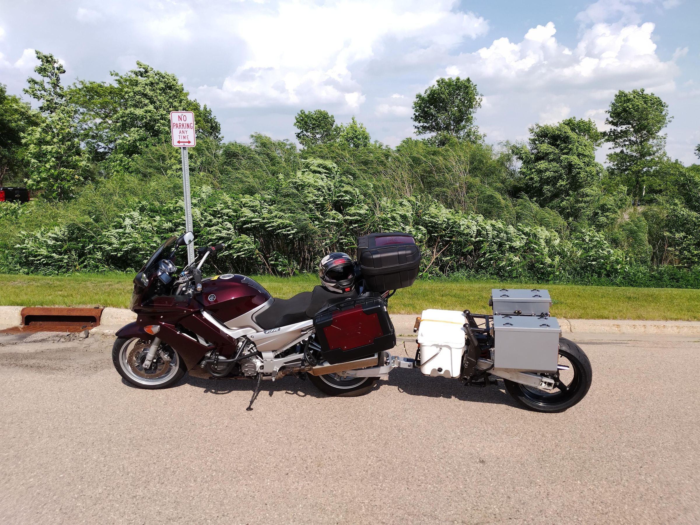 Motorcycle Cargo Trailer : 4 Steps - Instructables