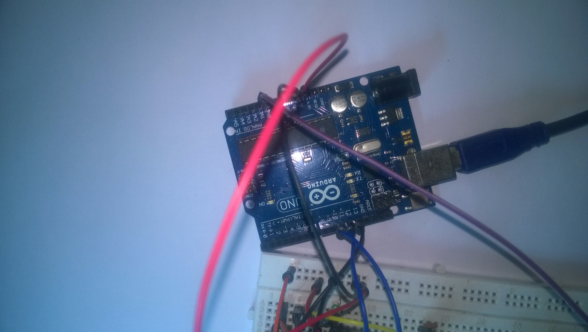 Room Temperature in Dot-Matrix Display With Arduino and LM35 : 7 Steps ...