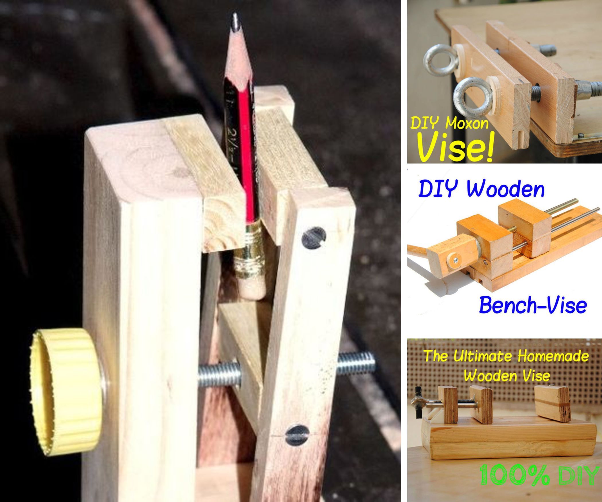 Make Your Own Bench-Vise! - Instructables