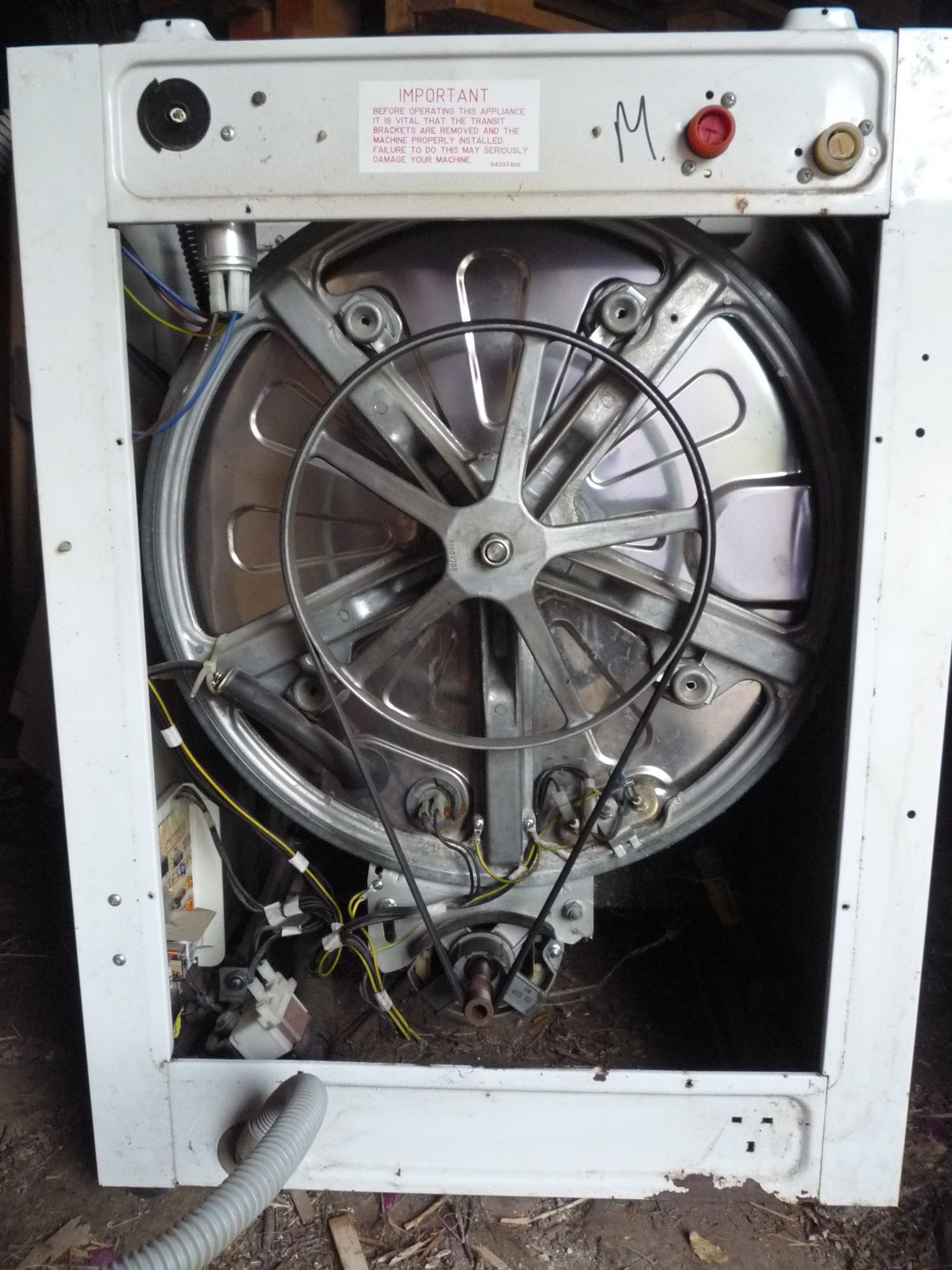Reusing a Defunct Top-Loading Washing Machine by Converting It to Pedal ...