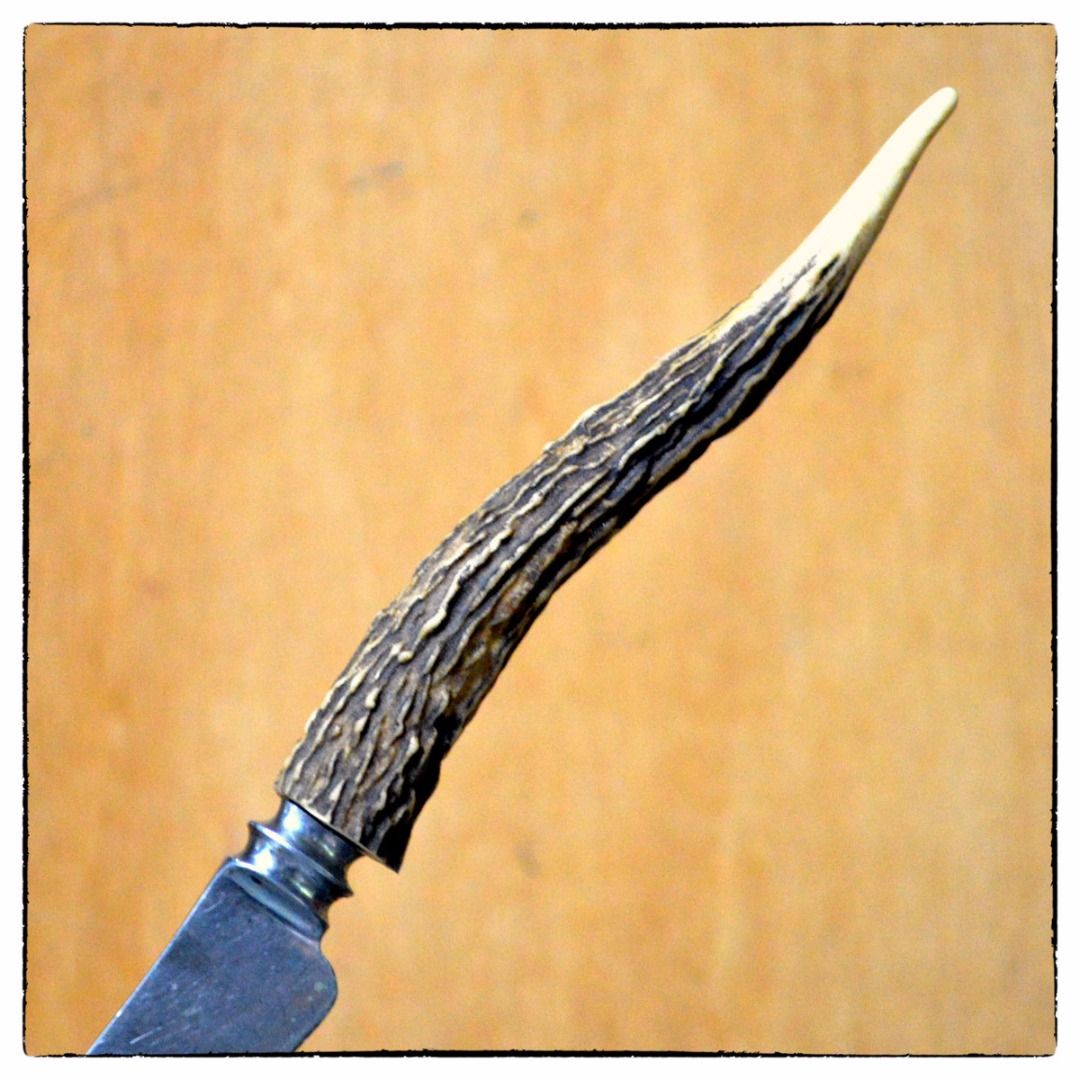 Stag Antler Knife Handle (the Easy Way) : 6 Steps (with Pictures ...
