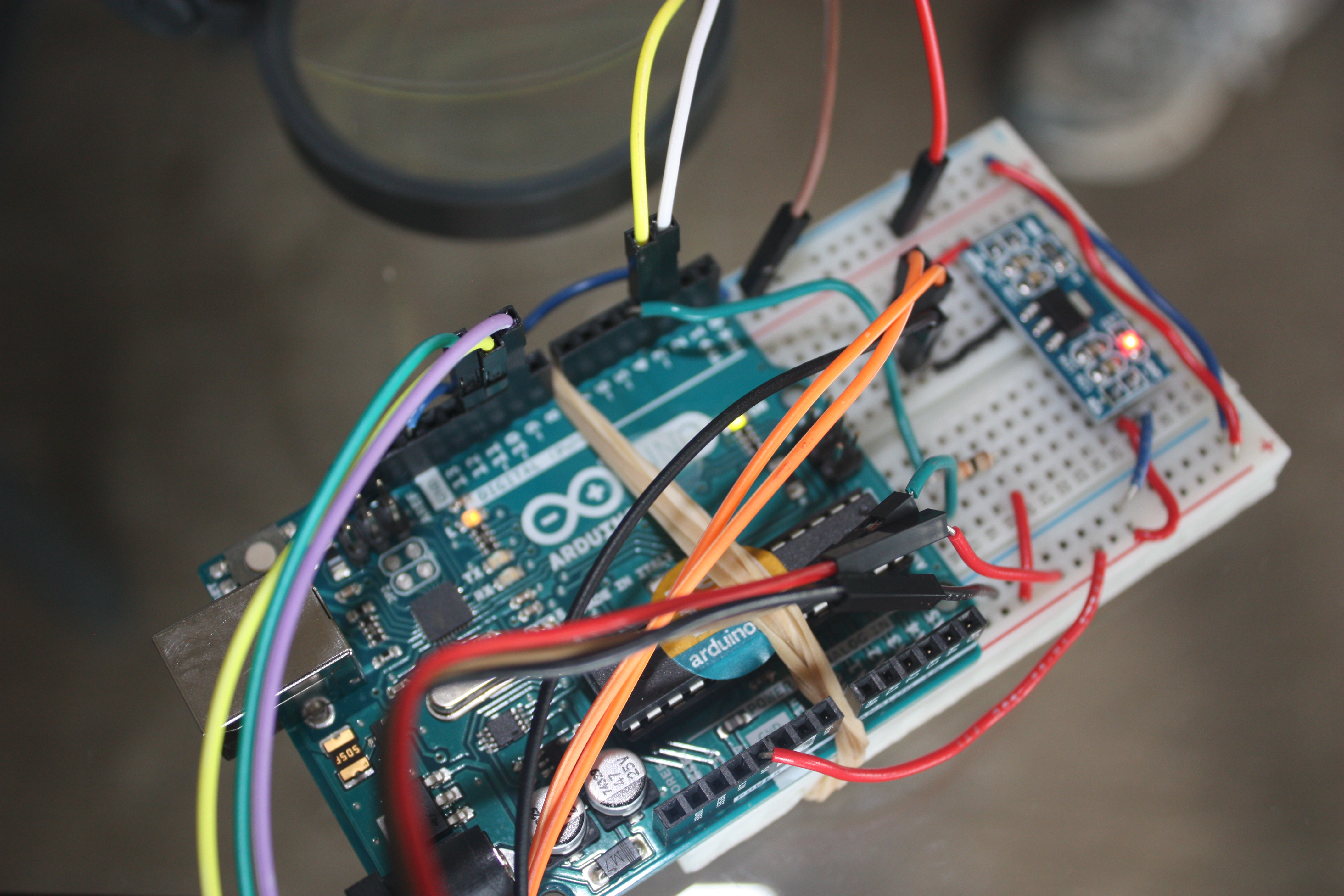 Arduino Dust, Humidity and Temperature Monitor Broadcasted to the ...