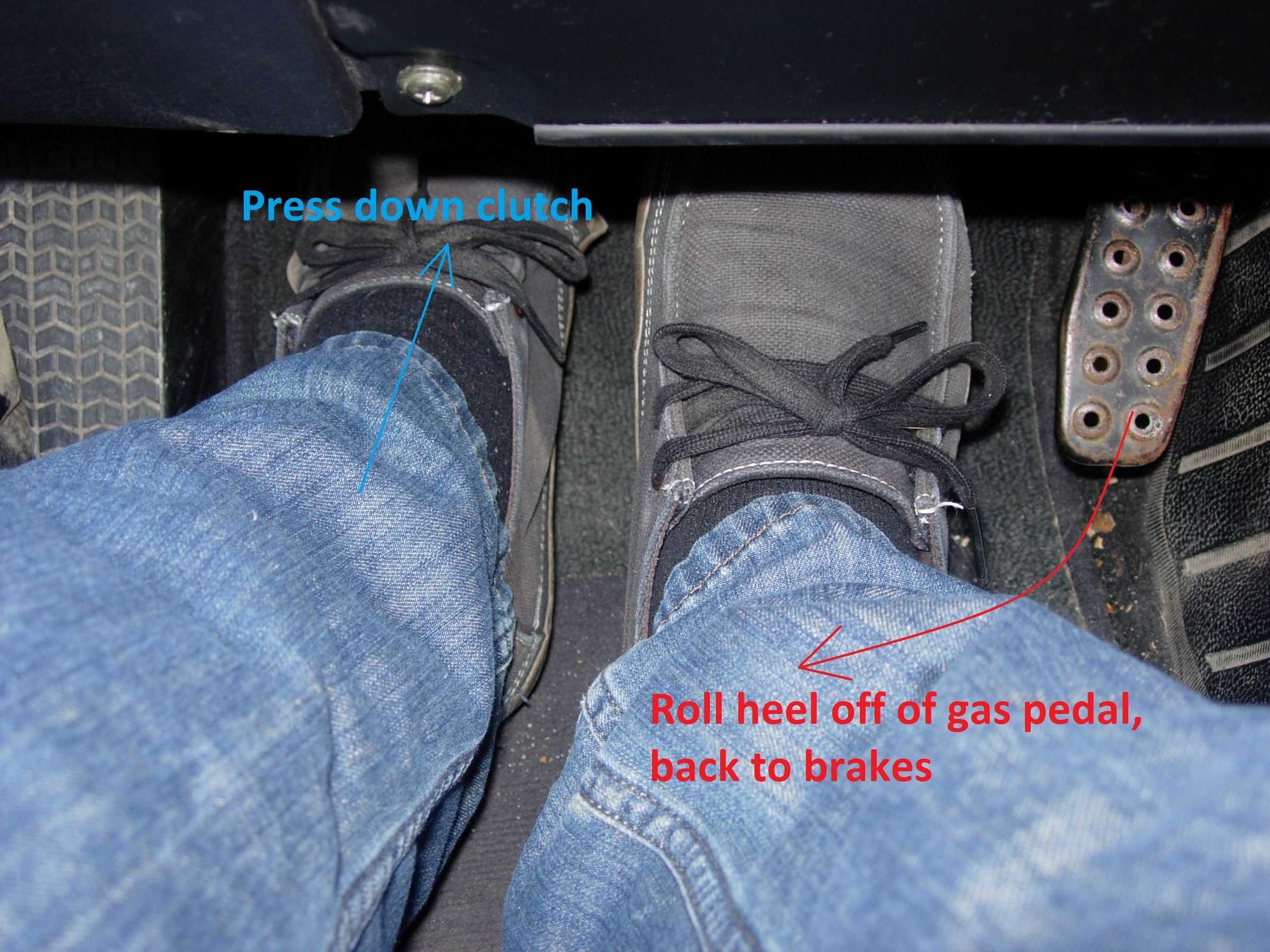 High Performance Driving: Heel-Toe Downshifting : 5 Steps (with ...