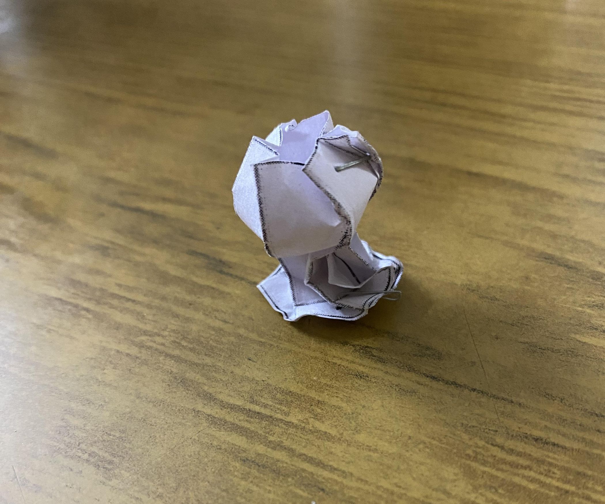 Pleated Origami Chess Pawn : 6 Steps - Instructables