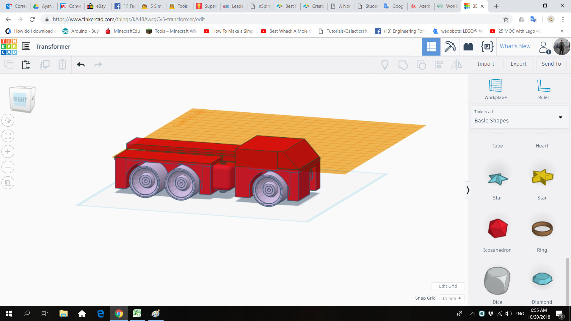 Creating a Transformer With Tinkercad : 15 Steps (with Pictures ...