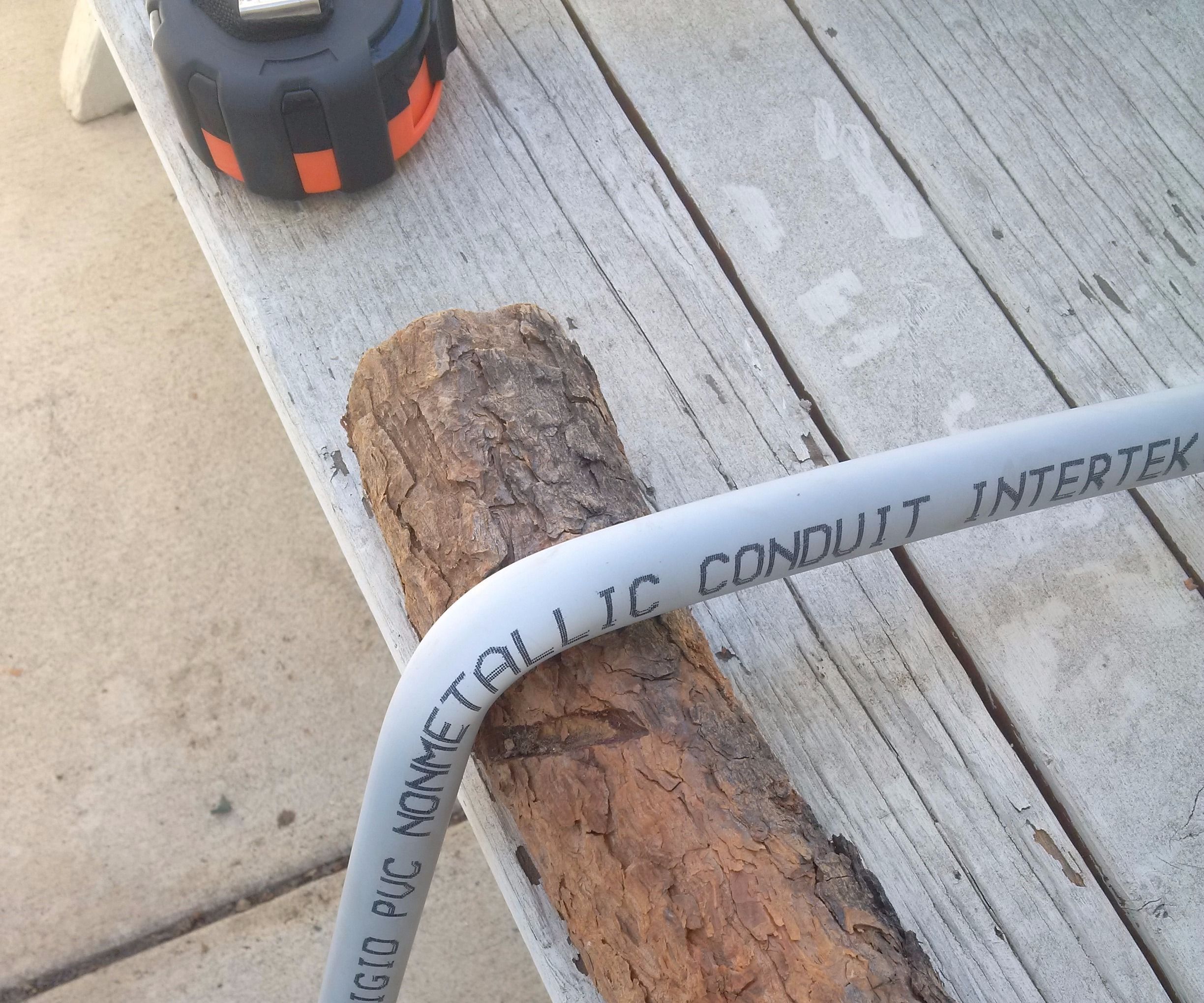 Bending pvc pipe store