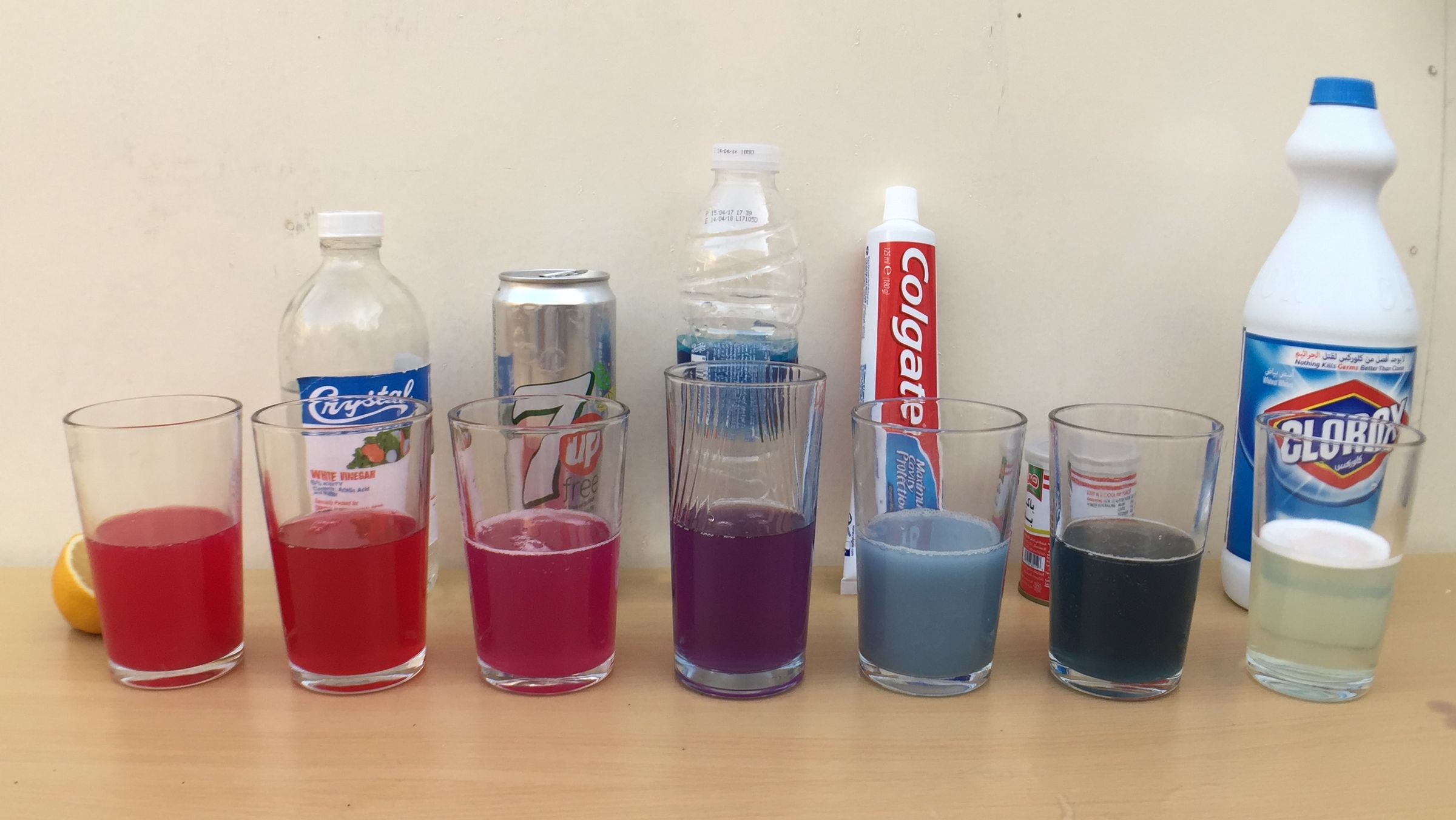 Acid/Base PH Indicator Experiment (Video) : 3 Steps (with Pictures ...