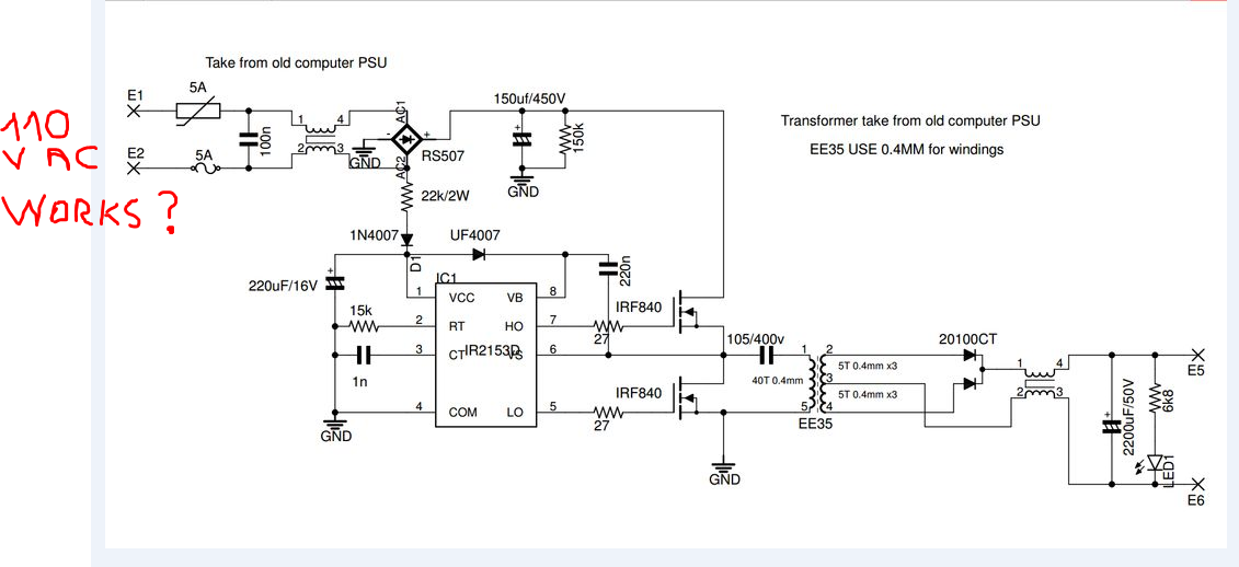 How to Build SMPS Transformer | Home Make 12V 10A Switching Power ...