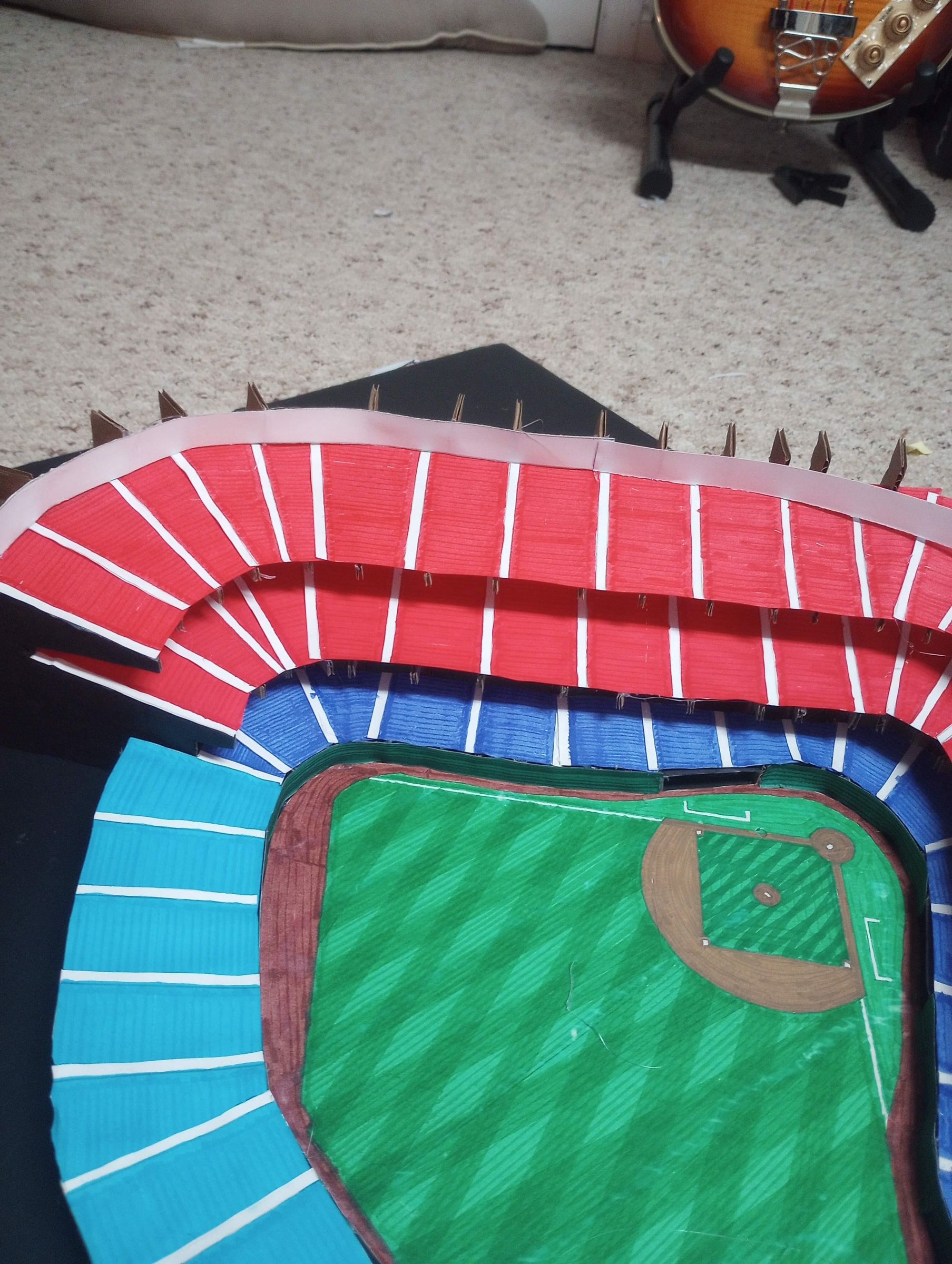 Cardboard MLB Stadium : 39 Steps (with Pictures) - Instructables