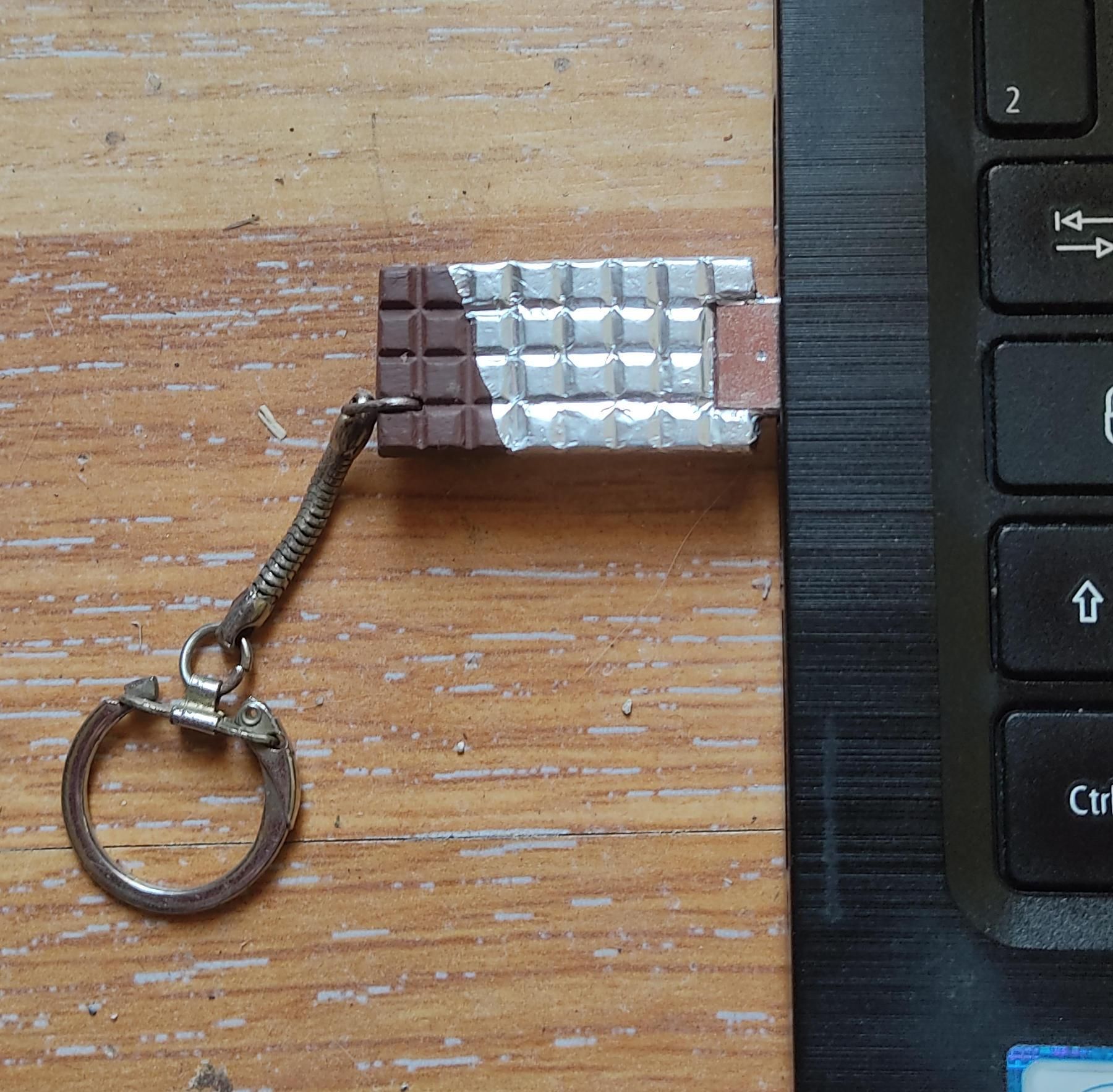 Chocolate USB Keyring : 8 Steps (with Pictures) - Instructables