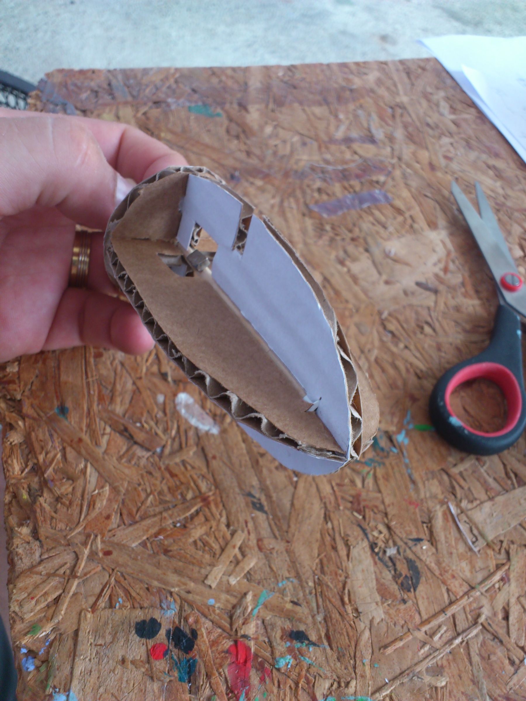 Cardboard Wind Generator for Models : 5 Steps (with Pictures ...