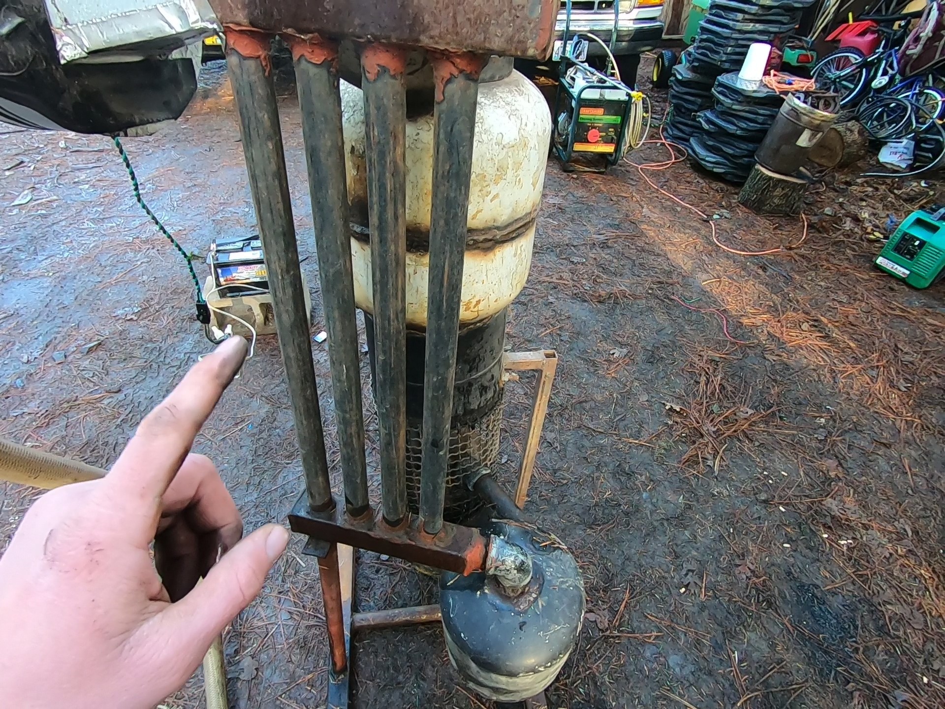 Using Wood to Fuel a Generator! (How to Build a Wood Gasifier W ...