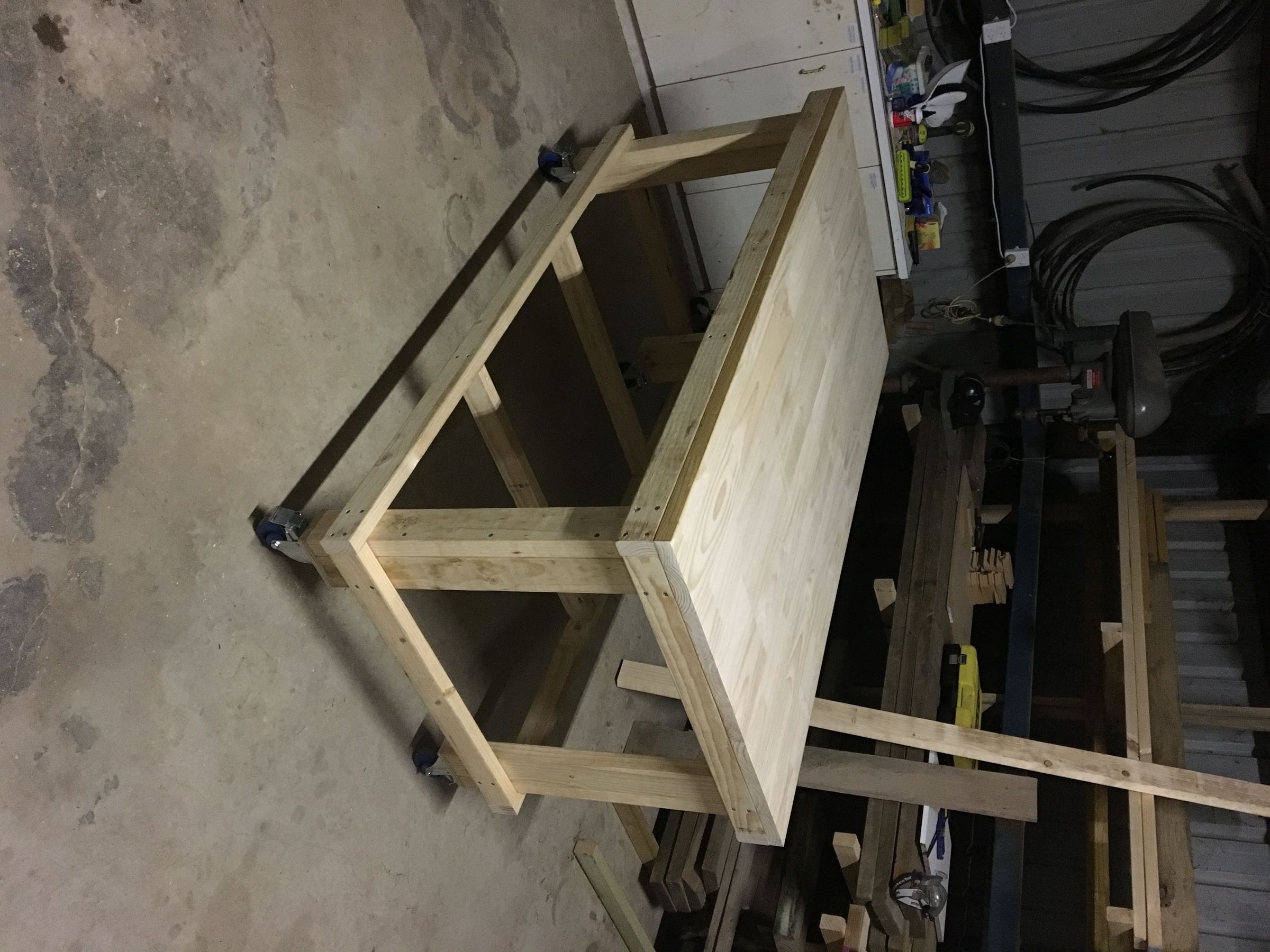 Makerspace Workbench on Wheels : 8 Steps (with Pictures) - Instructables