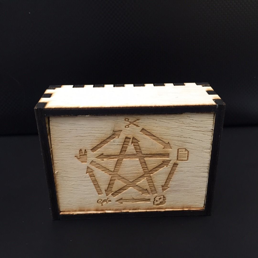 Rock Paper Scissors Lizard Spock Desk Toy : 14 Steps (with Pictures ...