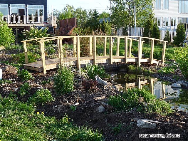 Pond Bridge - How to Build a Garden Bridge or Arched Footbridge ...