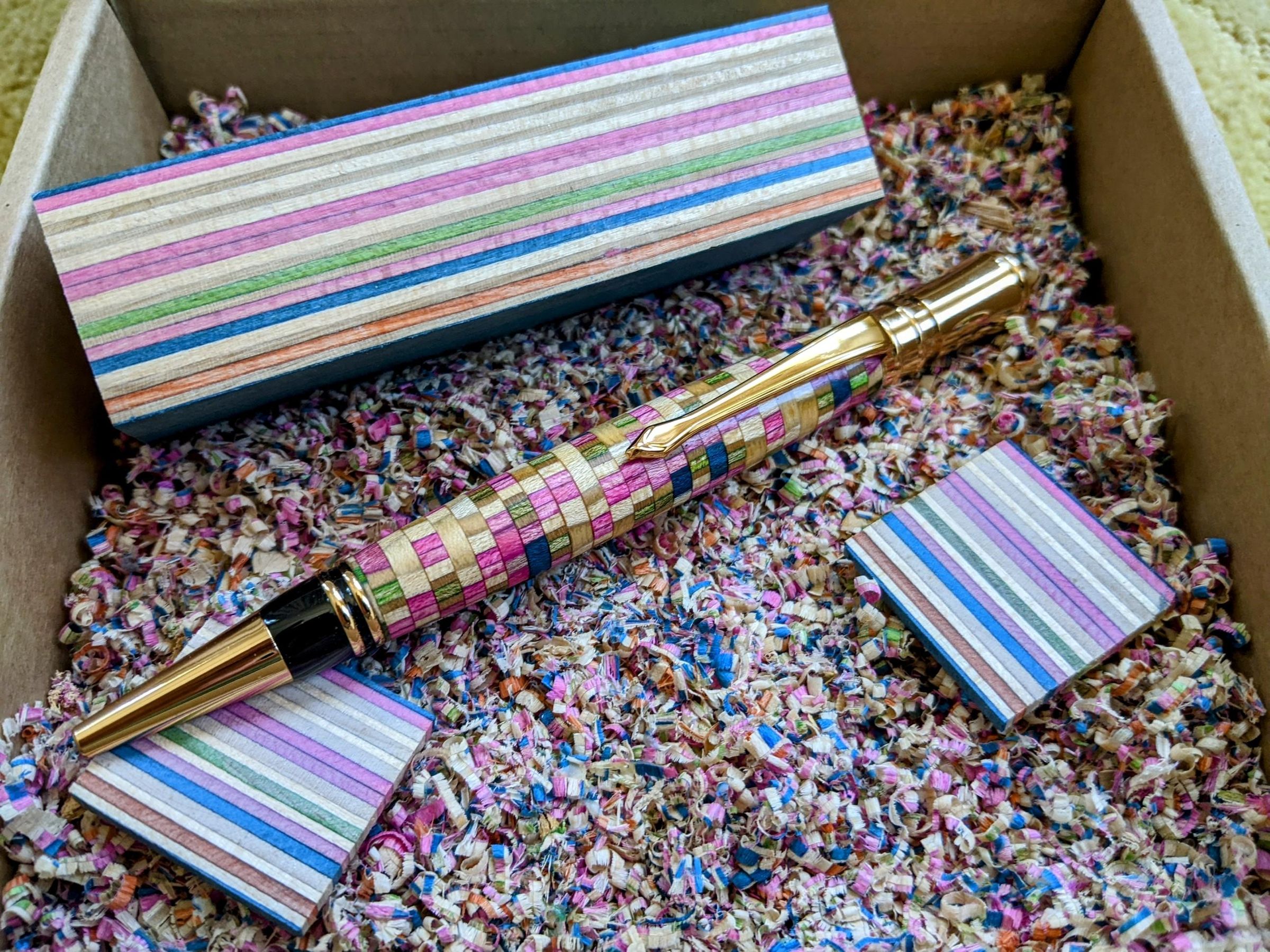 A 1-of-a-Kind Skateboard Confetti Pen : 8 Steps (with Pictures ...