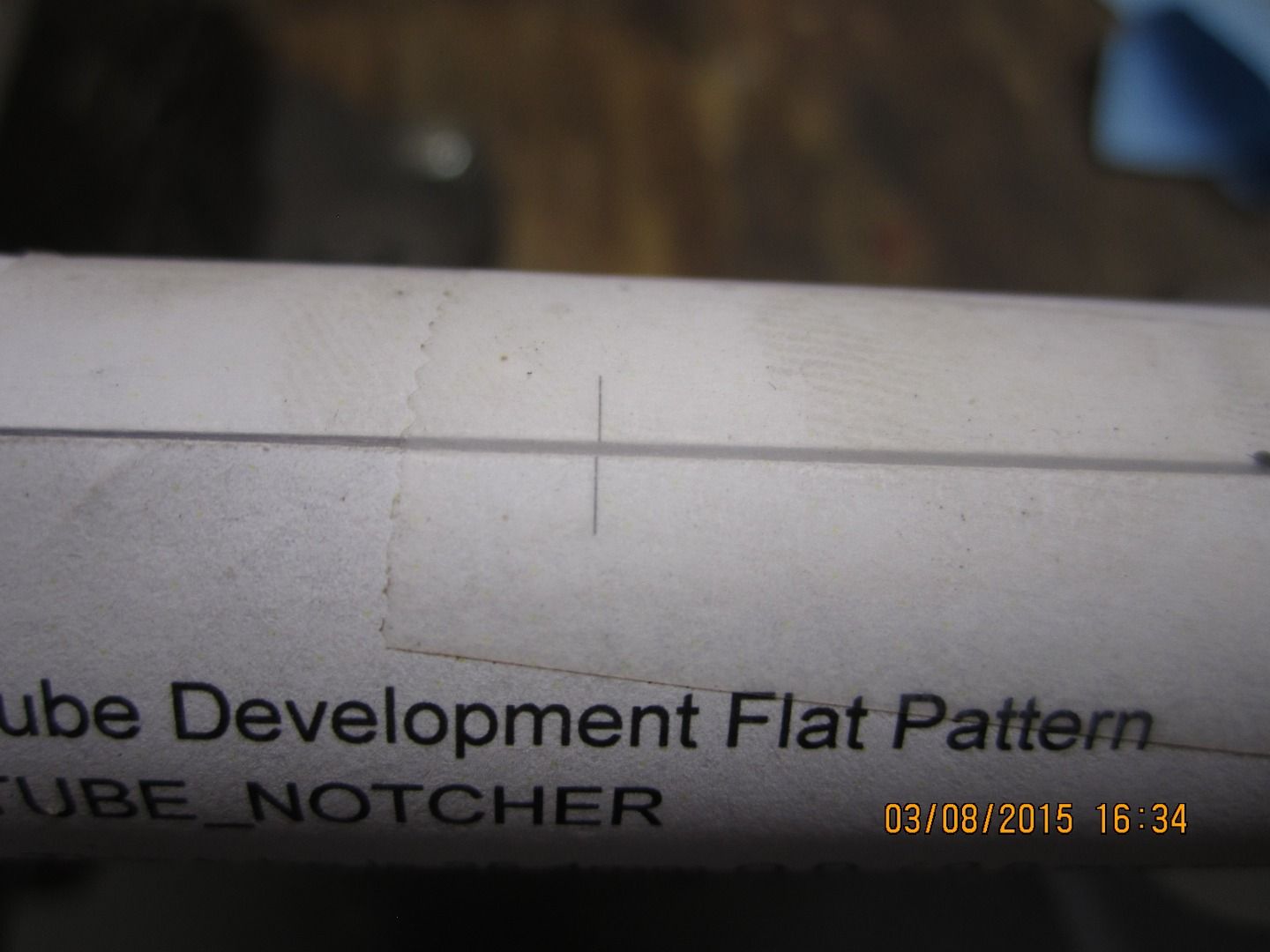 How to Miter (Cope) a Round Tube by Hand : 7 Steps (with Pictures ...