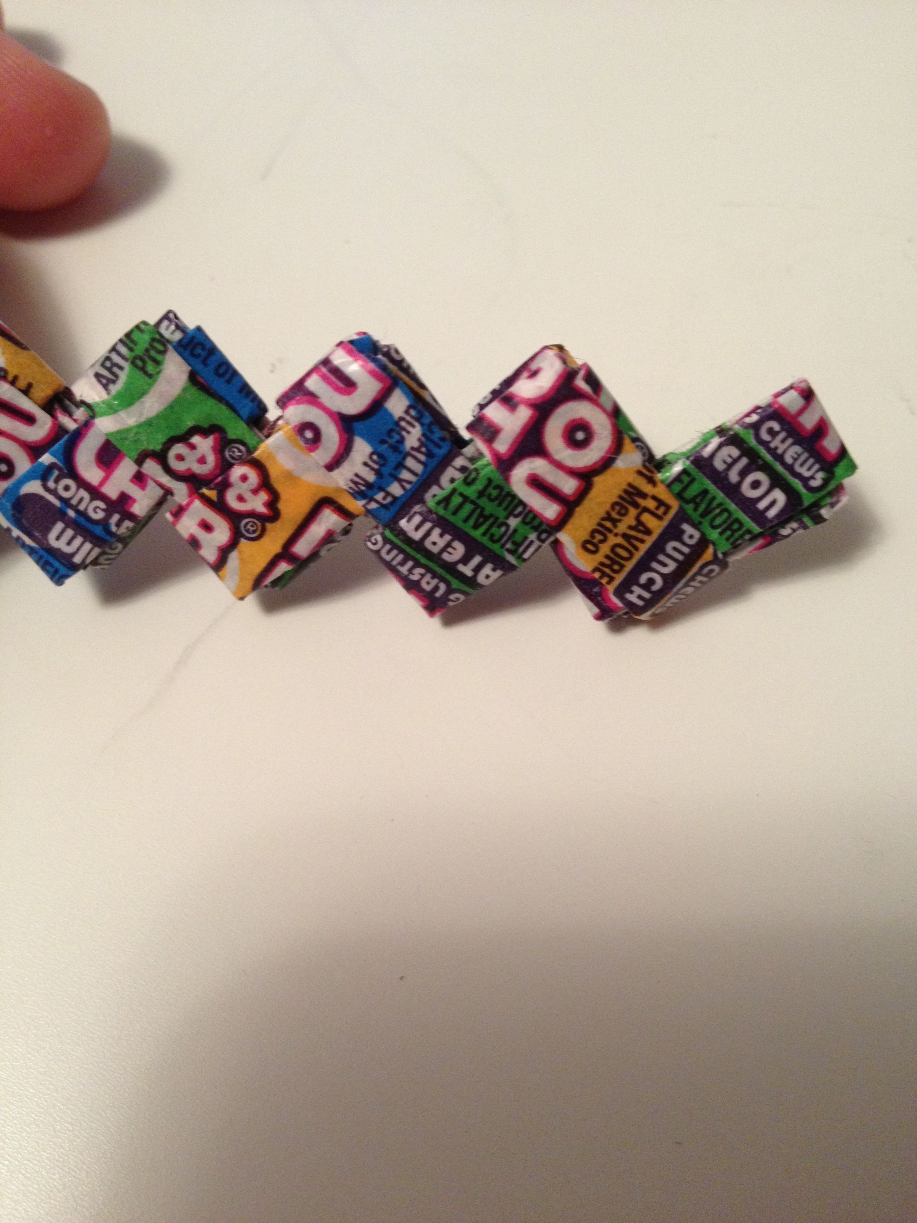Candy Wrapper Chain : 8 Steps - Instructables