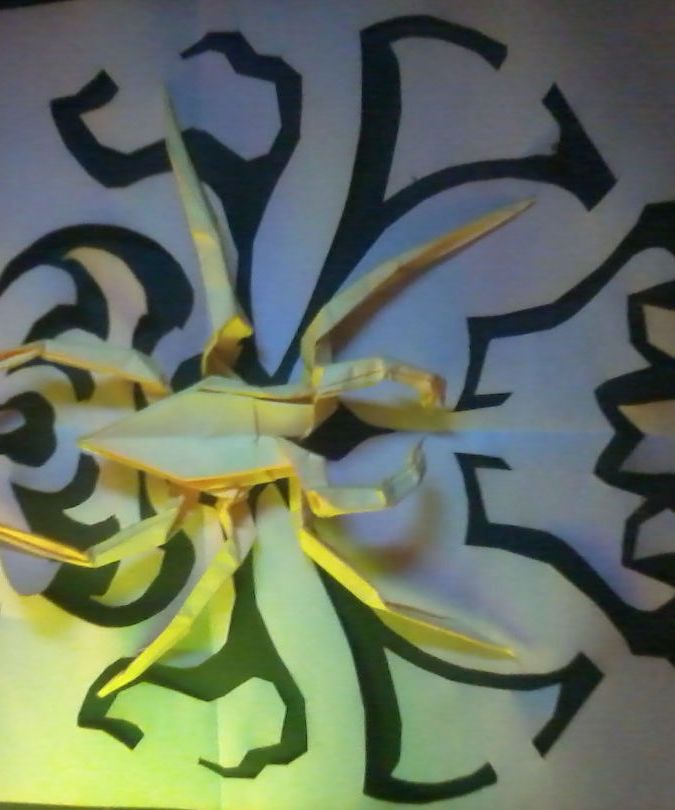 Origami Spider : 10 Steps (with Pictures) - Instructables