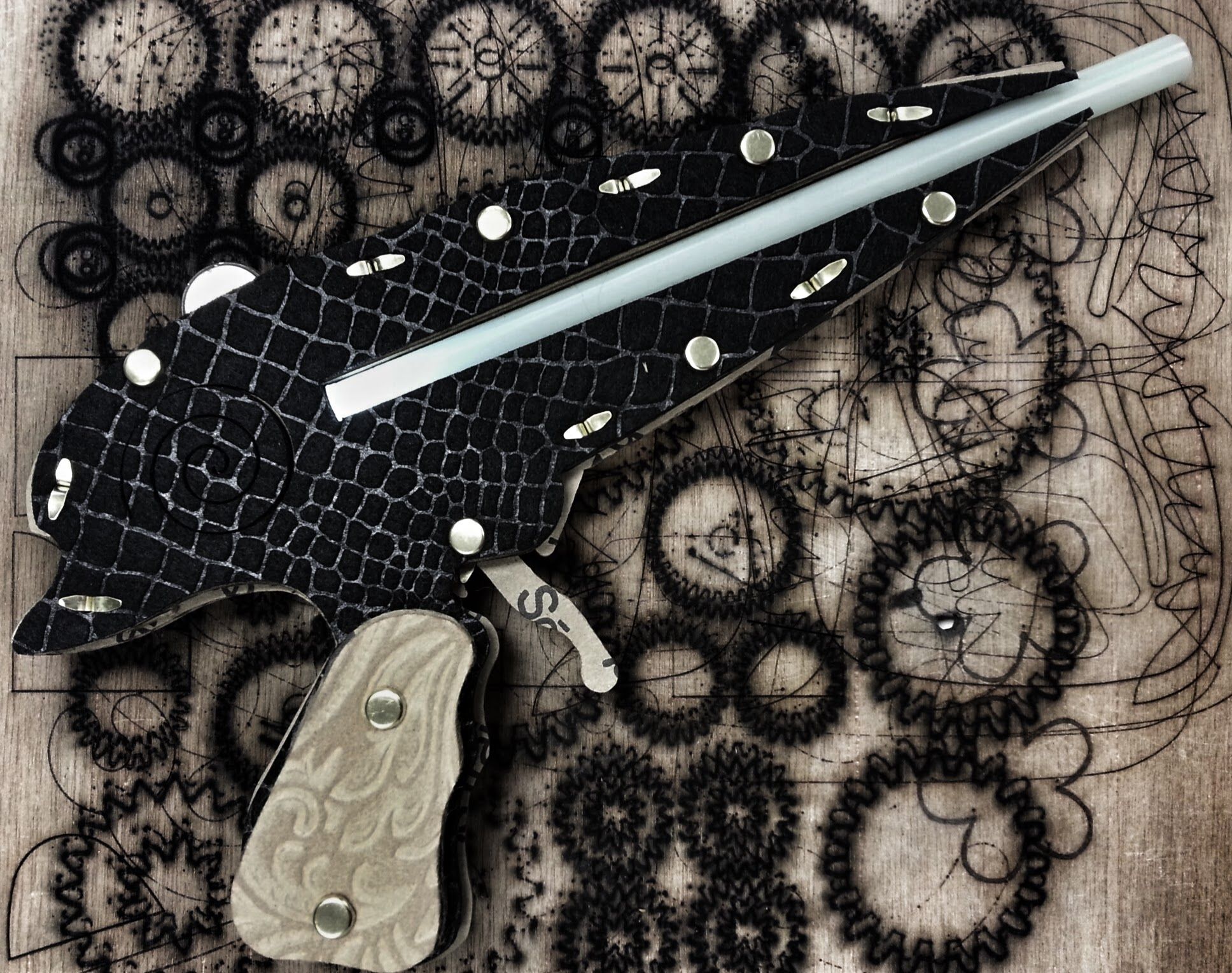 Easy Steam Punk Laser Pistol That Lights Up : 5 Steps (with Pictures ...