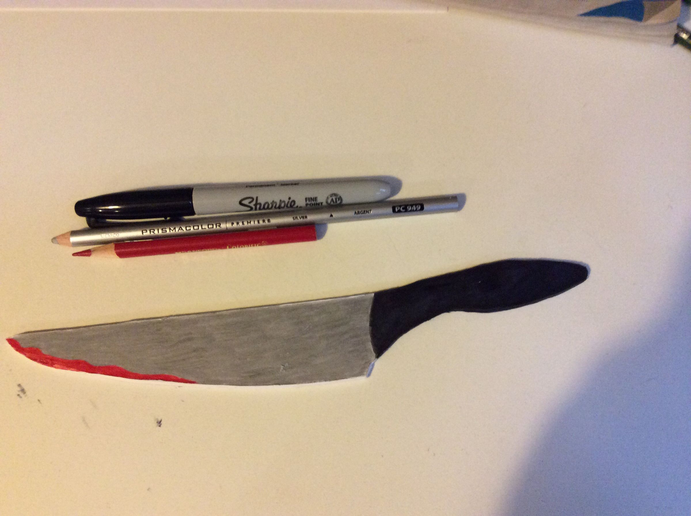 Paper Craft Slasher Knife Prop : 3 Steps - Instructables