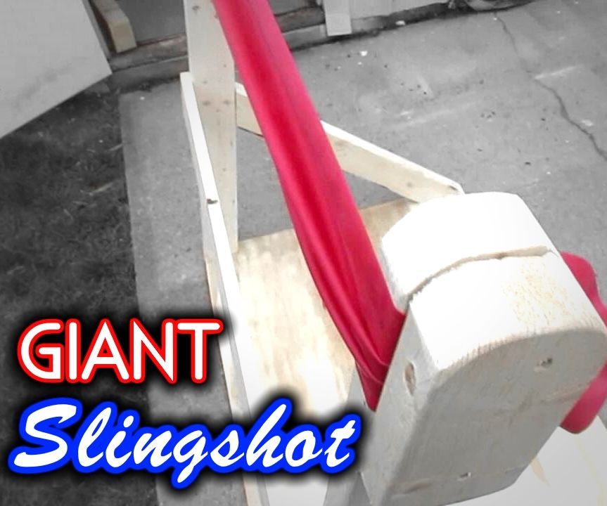 Make a Giant Slingshot : 4 Steps (with Pictures) - Instructables