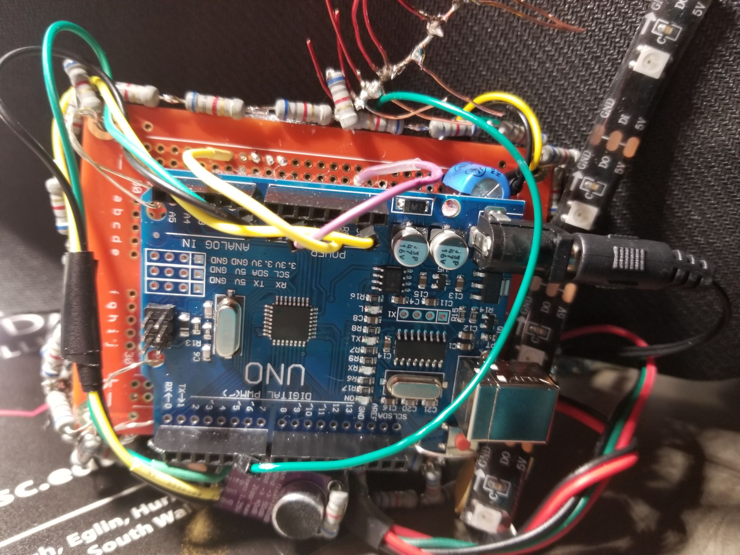 Arduino LED Sound Sensor Activated Head Piece : 13 Steps - Instructables