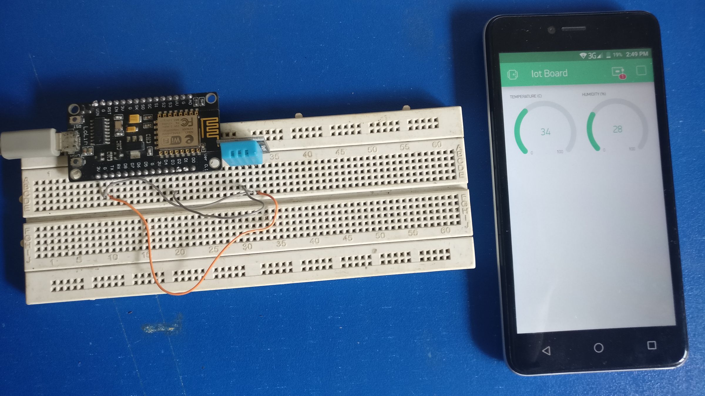 IoT Weather Station Using Blynk Application : 5 Steps - Instructables