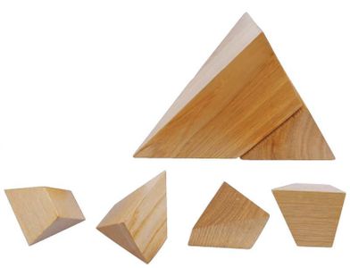 2 Part Tetrahedron Puzzle Made From Paper : 6 Steps - Instructables