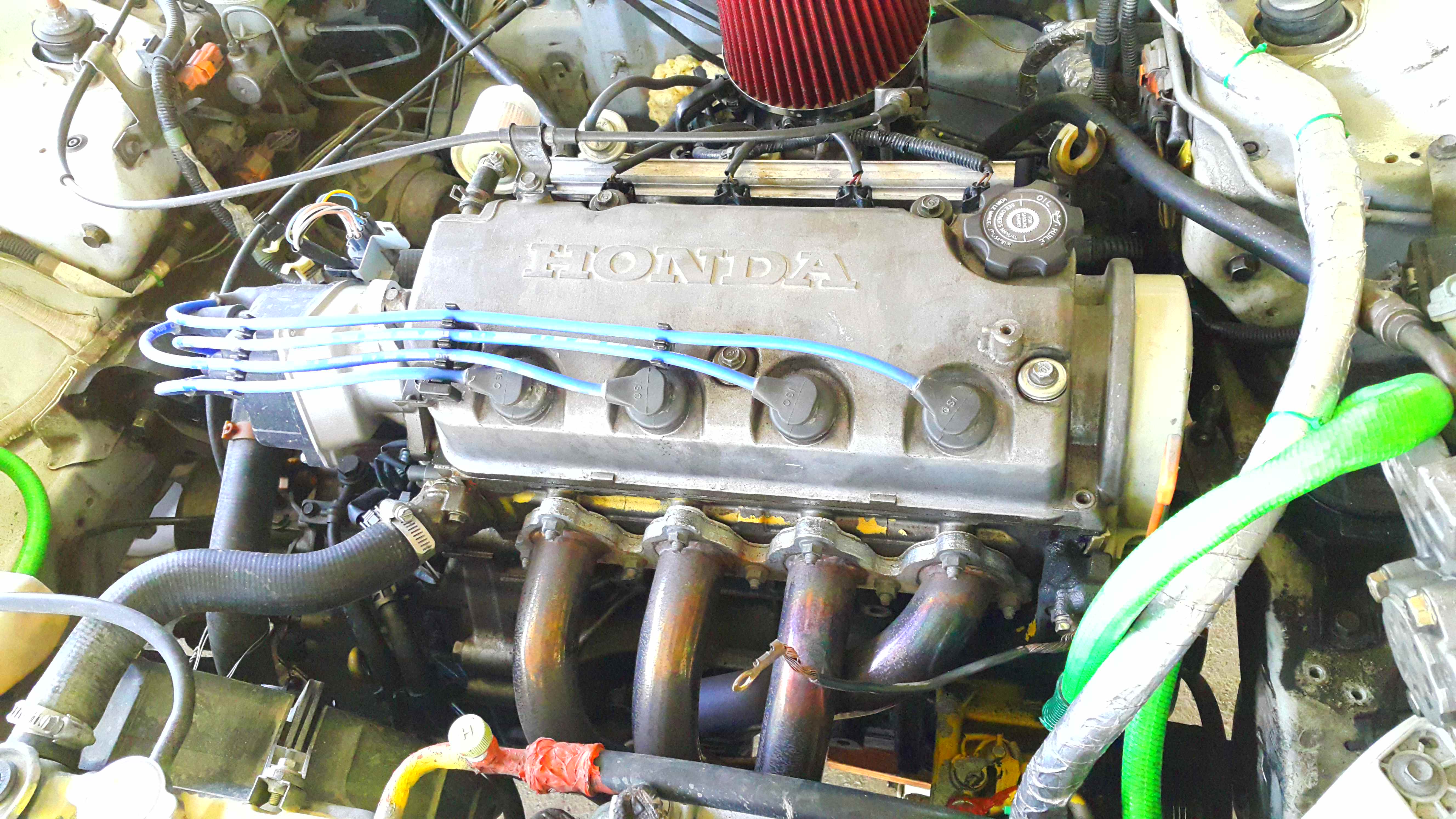 Replacing the Timing Belt (Honda Civic 1999, D15B Engine) : 6 Steps ...