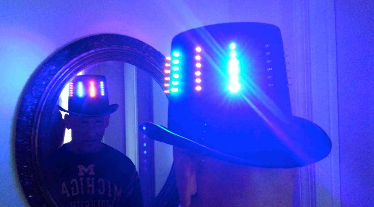 Magical LED Hat : 11 Steps - Instructables
