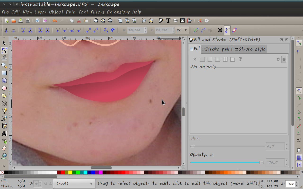 Drawing Vector Portraits on Inkscape : 13 Steps - Instructables