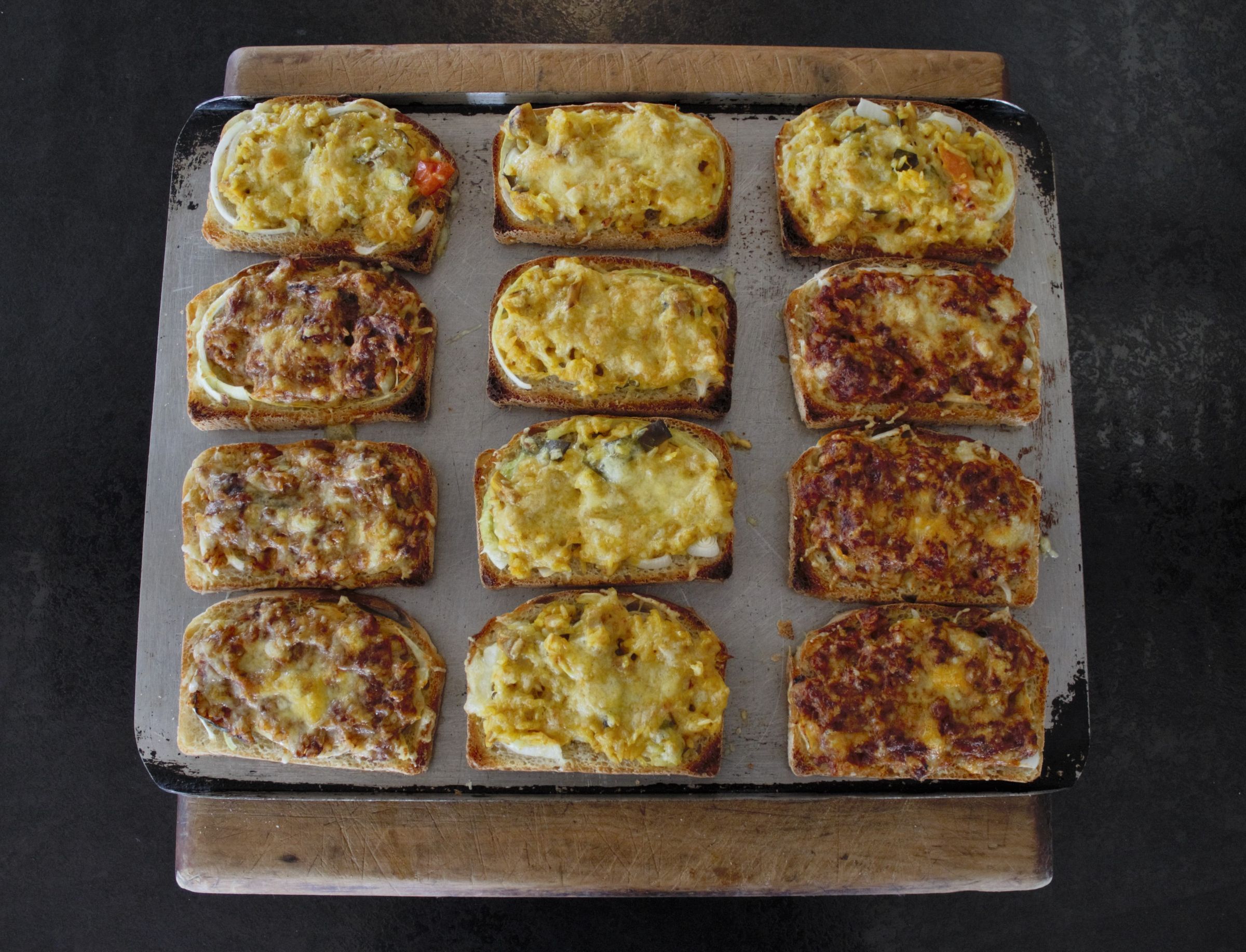 Delicious Grilled Toasties With Left-over Curry : 5 Steps (with ...