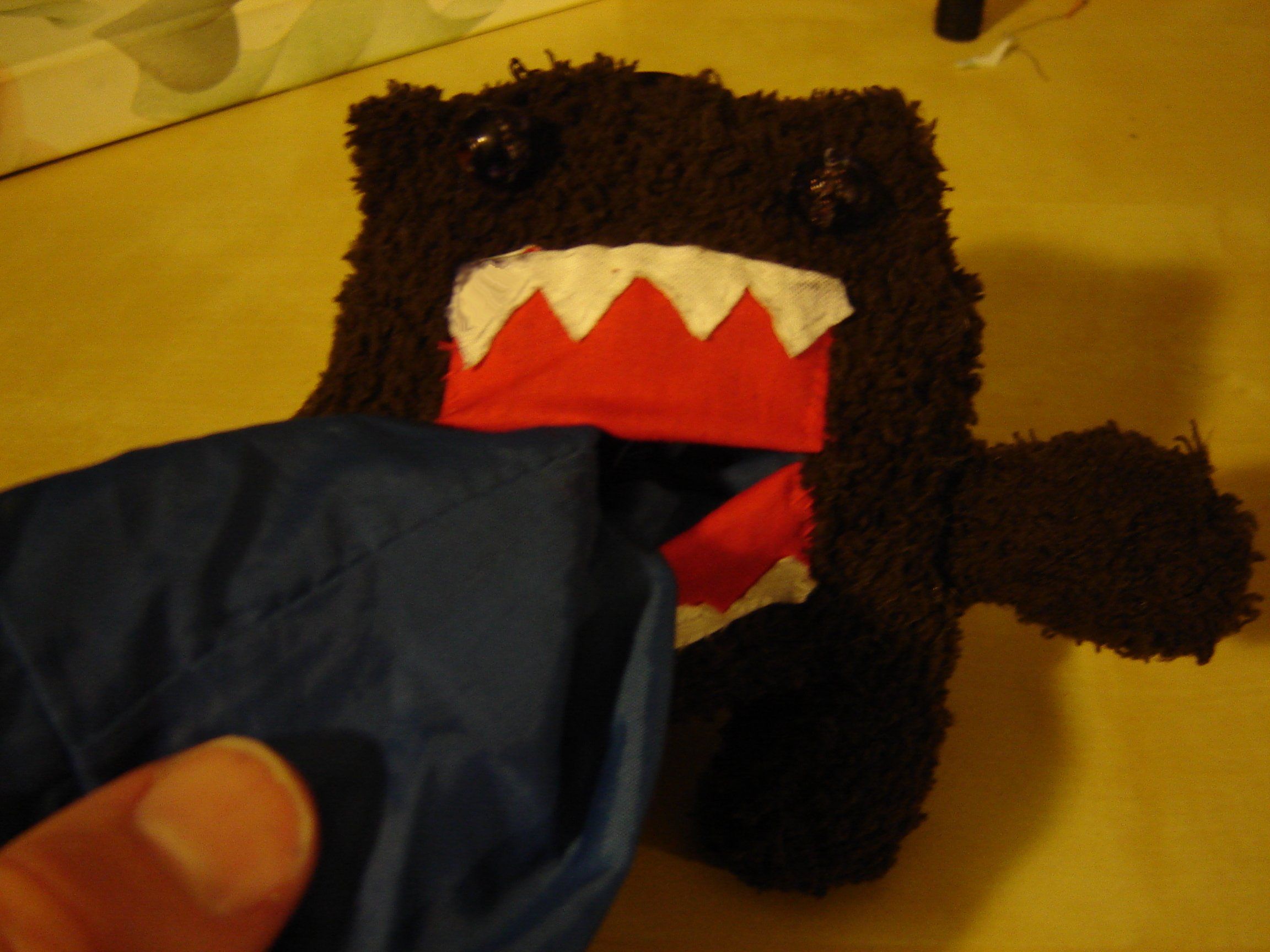 Domo Kun Keychain and Grocery Bag Holder : 5 Steps - Instructables