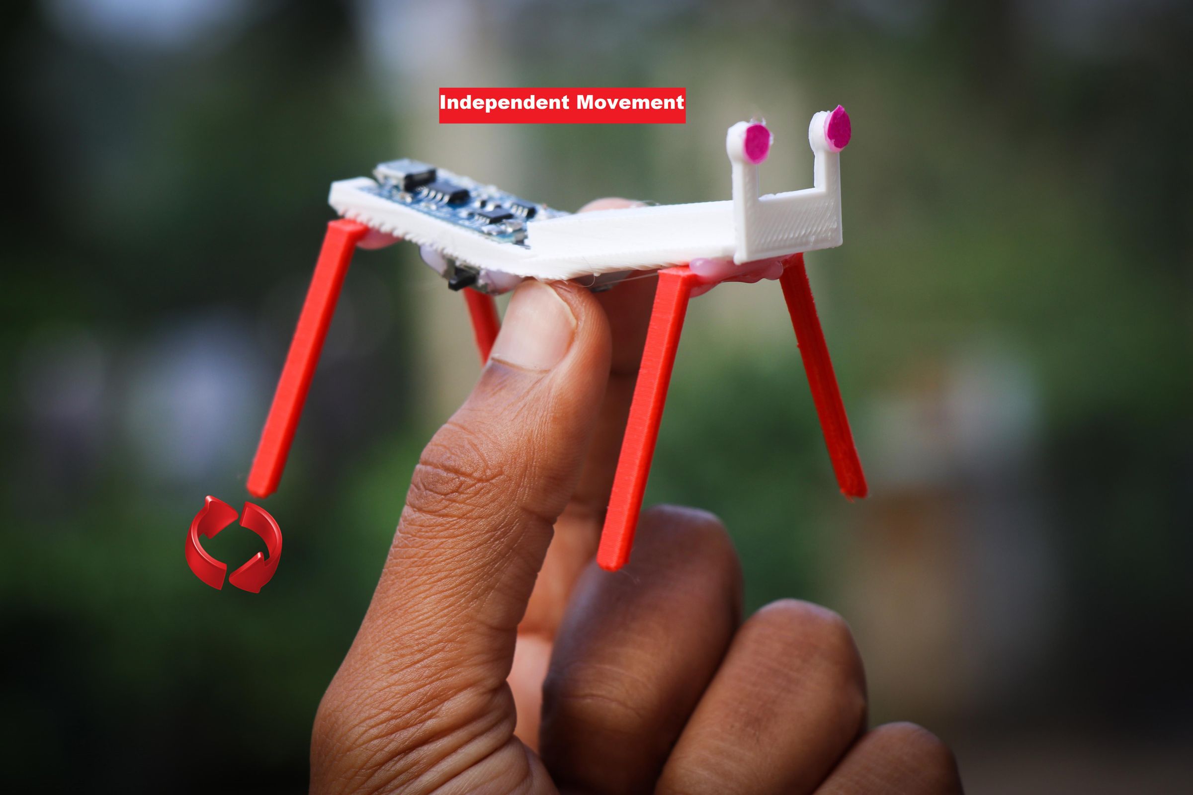 Make Simple Robot With 3d Printed Parts That Works | DIY Vibrobot : 6 ...