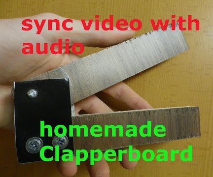 Make a CLAPPERBOARD : 5 Steps - Instructables