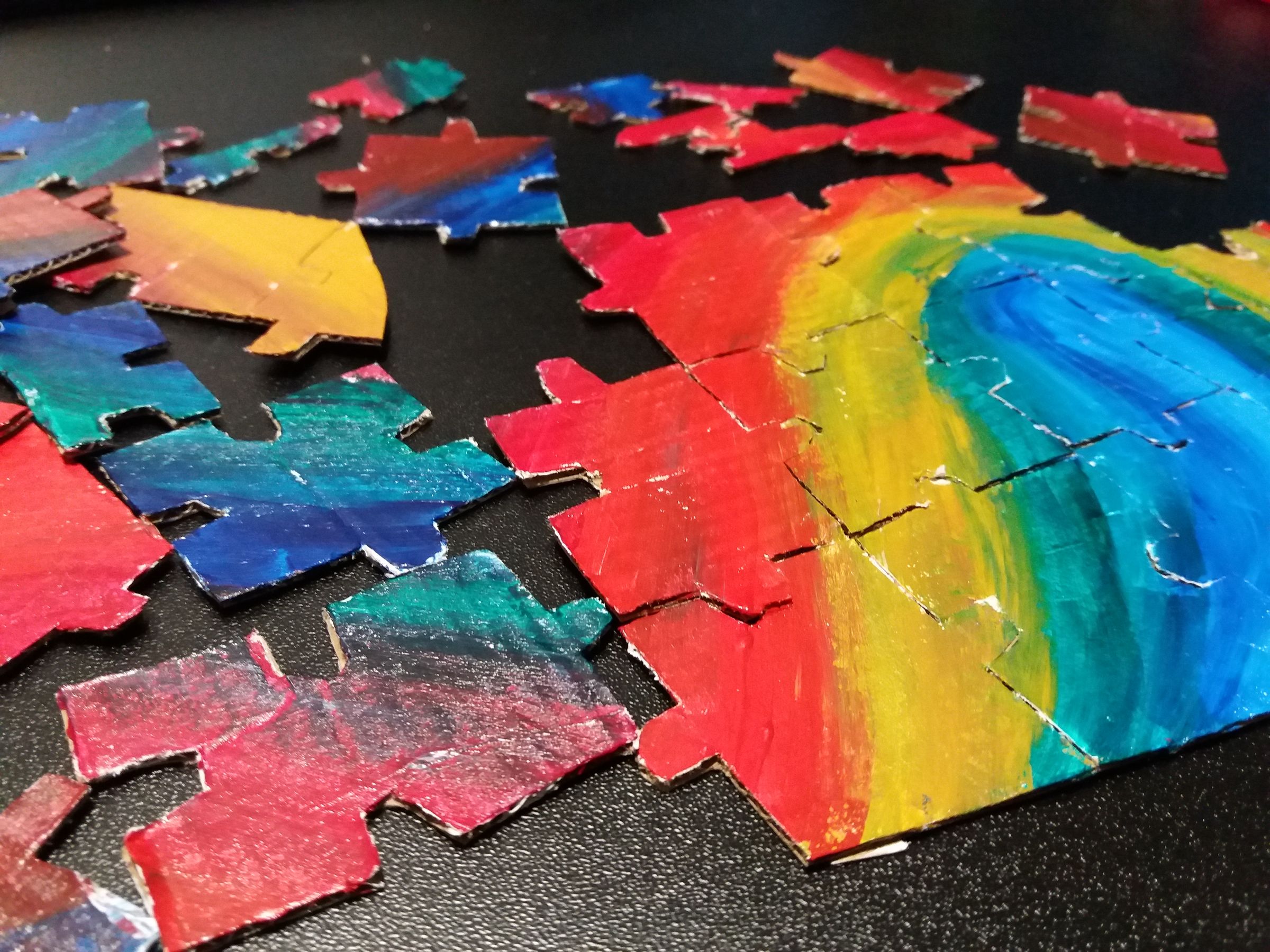 Easy Cardboard Puzzle : 9 Steps - Instructables