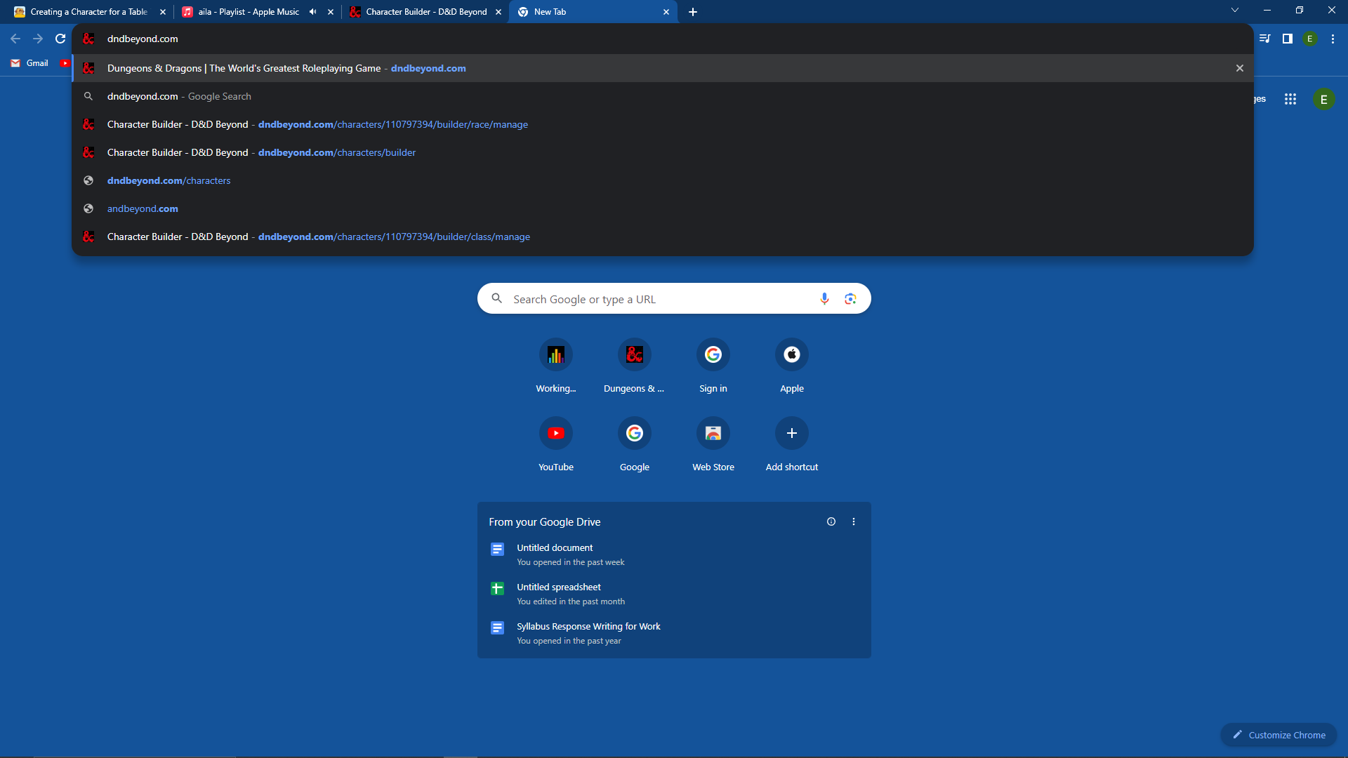 Creating a Character for Dungeons and Dragons Using DnDBeyond.com : 25 ...