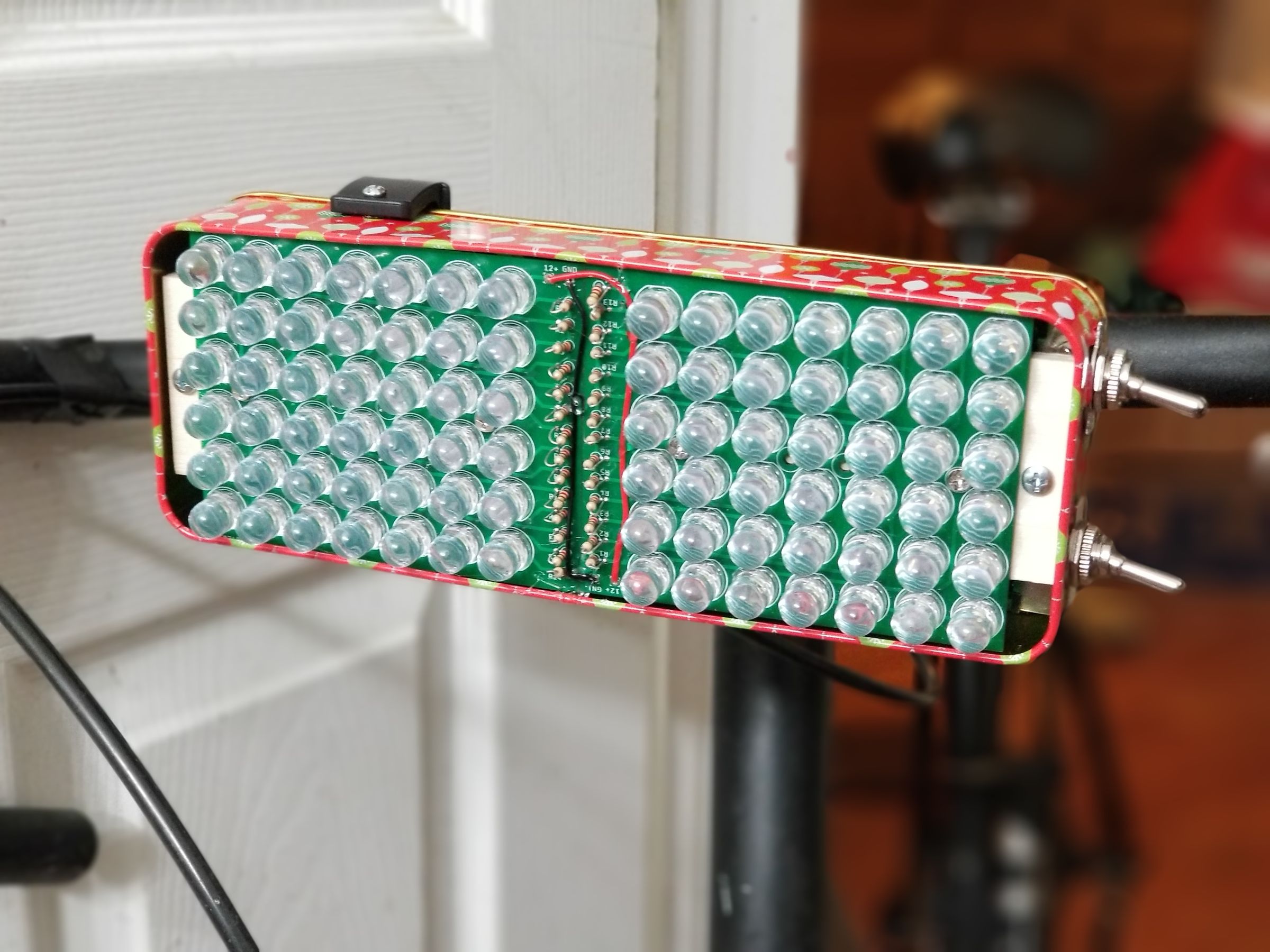 Very Bright Bike Light Using Custom Light Panel PCBs : 8 Steps (with ...