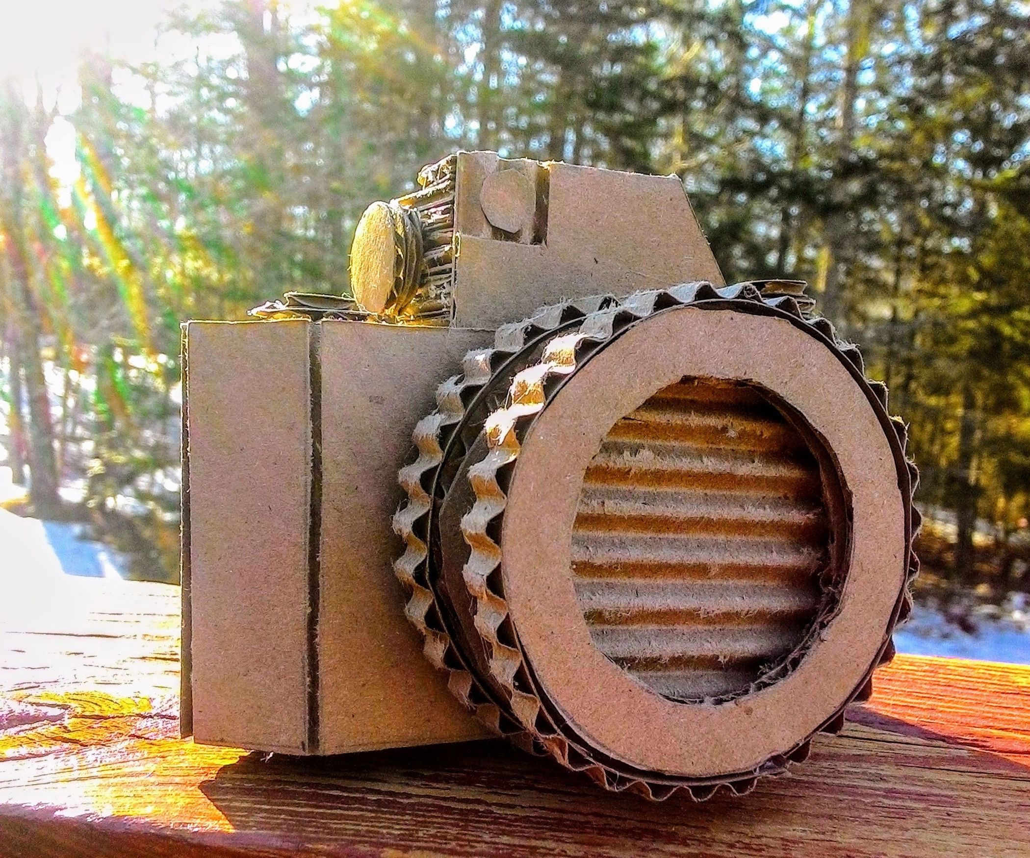 Cardboard Camera : 9 Steps (with Pictures) - Instructables