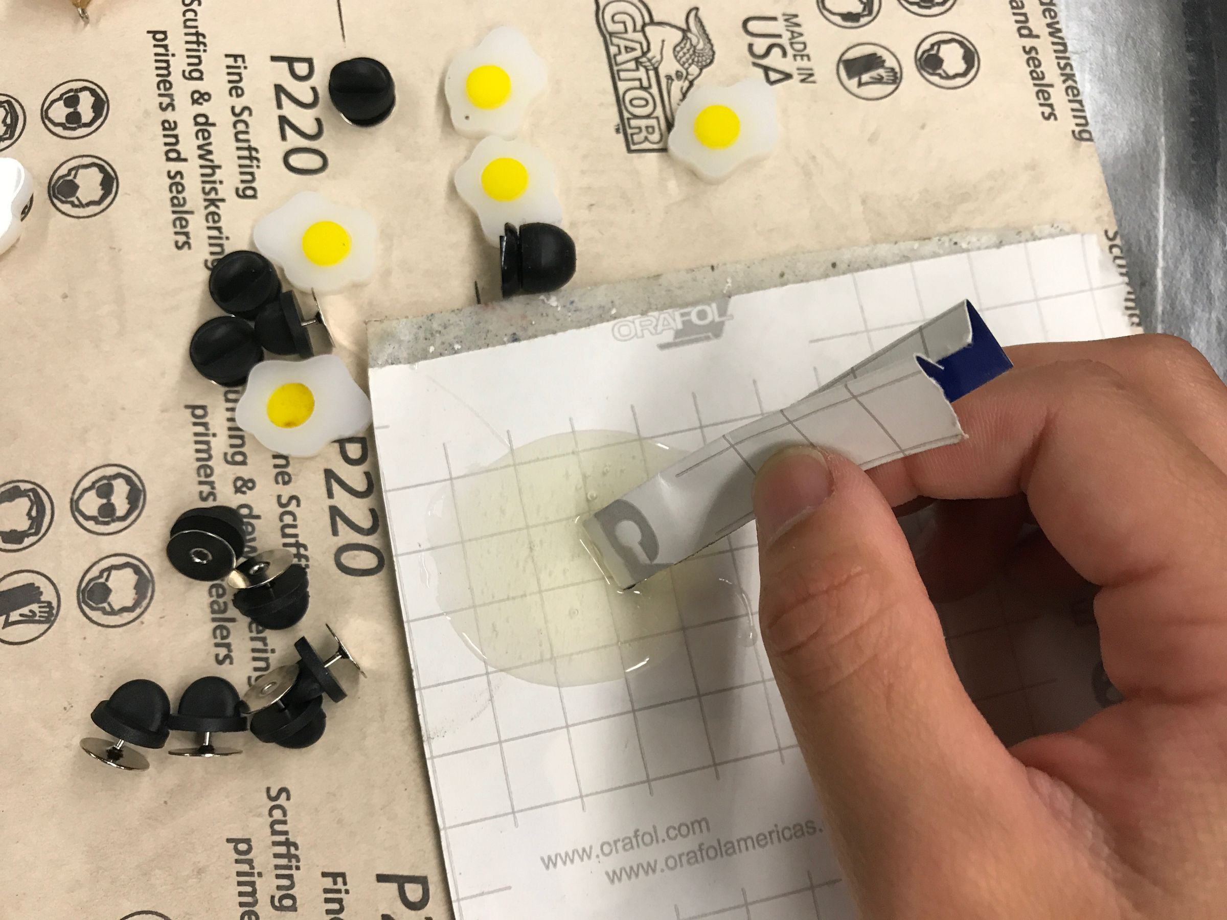 Fried Egg Acrylic Pins : 5 Steps (with Pictures) - Instructables