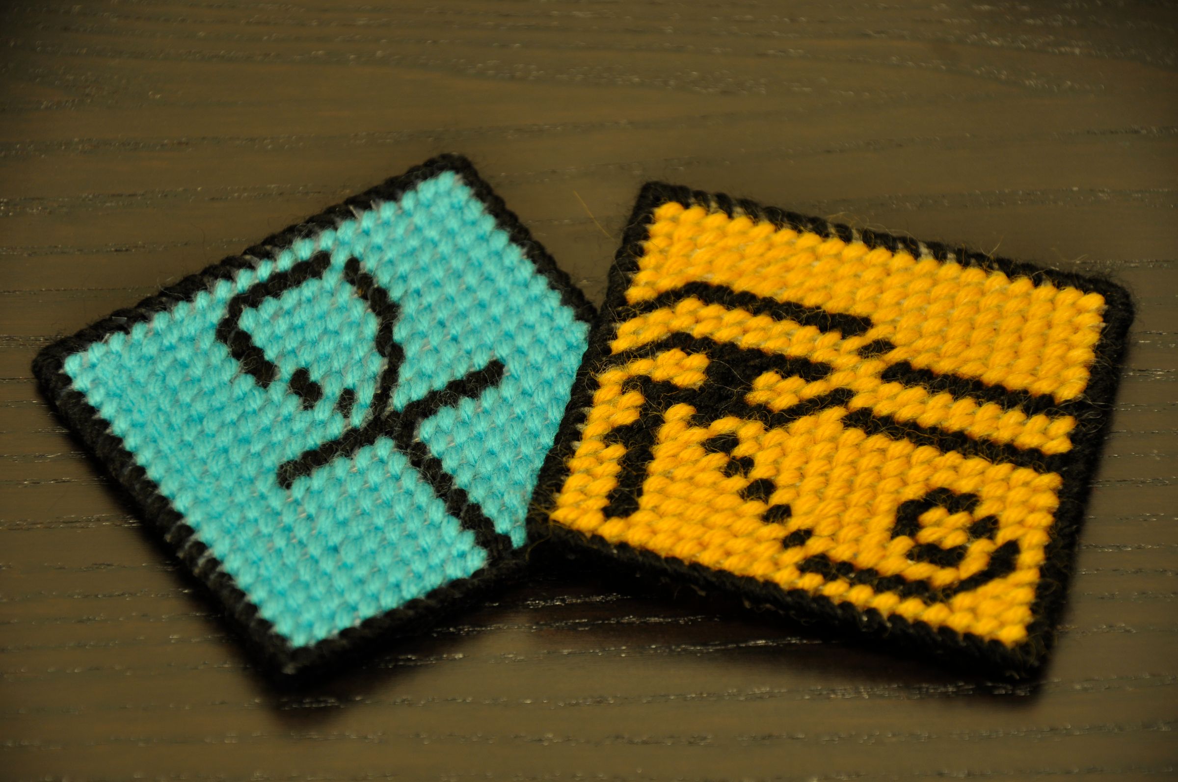 Plastic Canvas Coasters : 6 Steps - Instructables