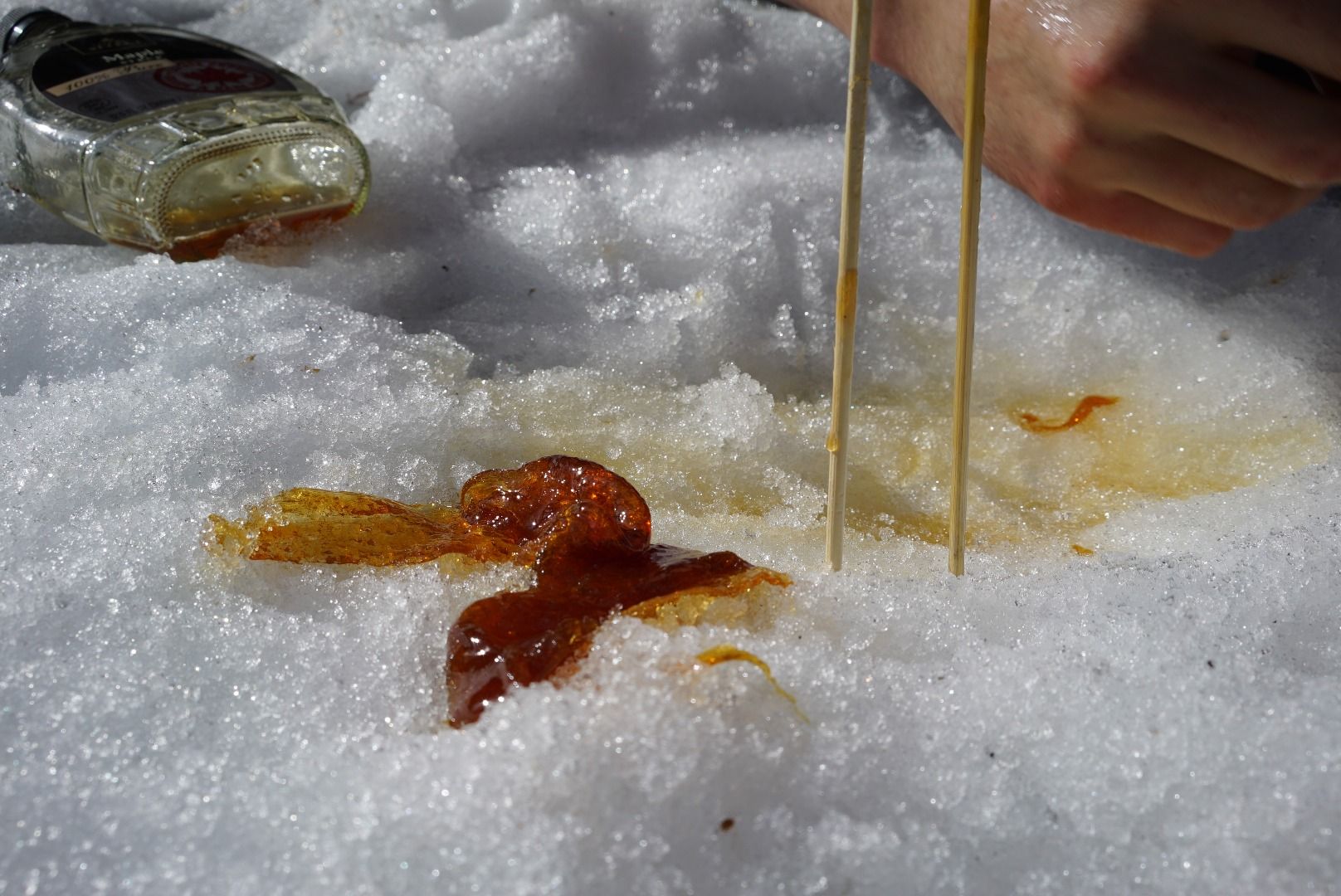 Maple Syrup Taffy - Sugar on Snow : 3 Steps (with Pictures) - Instructables