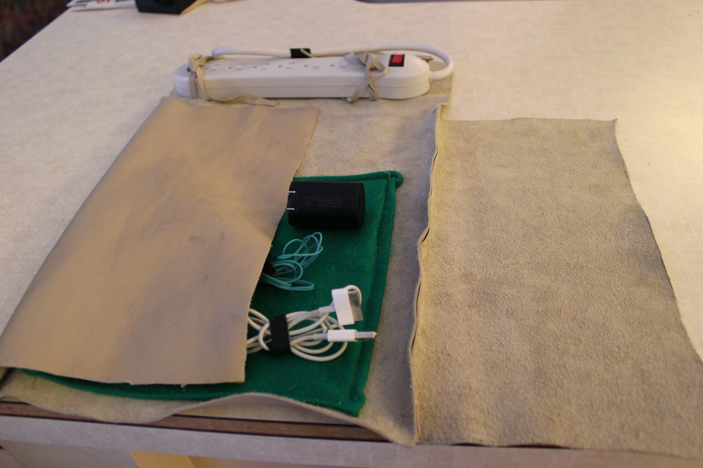 Leather Roll-Up Charging Station : 9 Steps (with Pictures) - Instructables