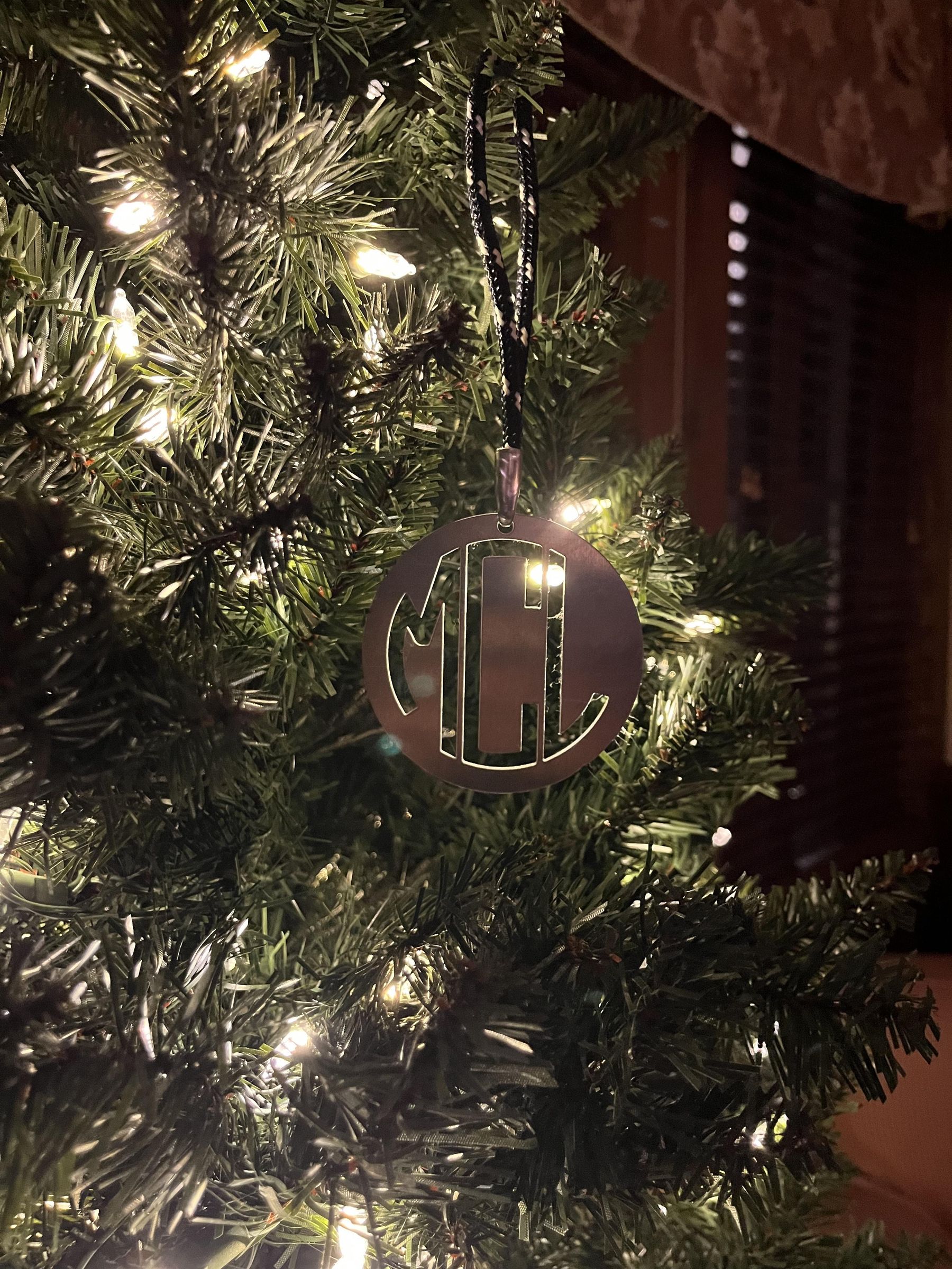 Monogram Christmas Ornament : 7 Steps (with Pictures) - Instructables