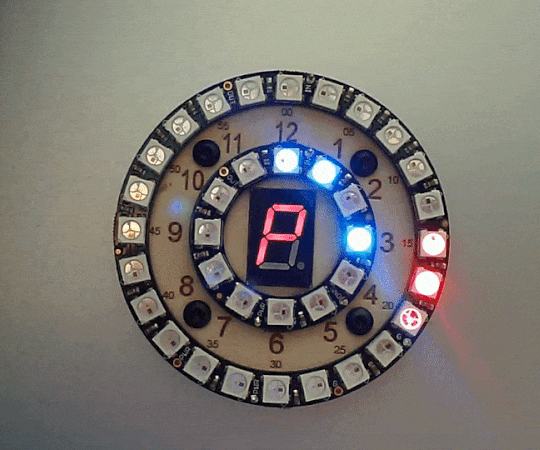 Desktop NeoPixel Clock : 11 Steps (with Pictures) - Instructables