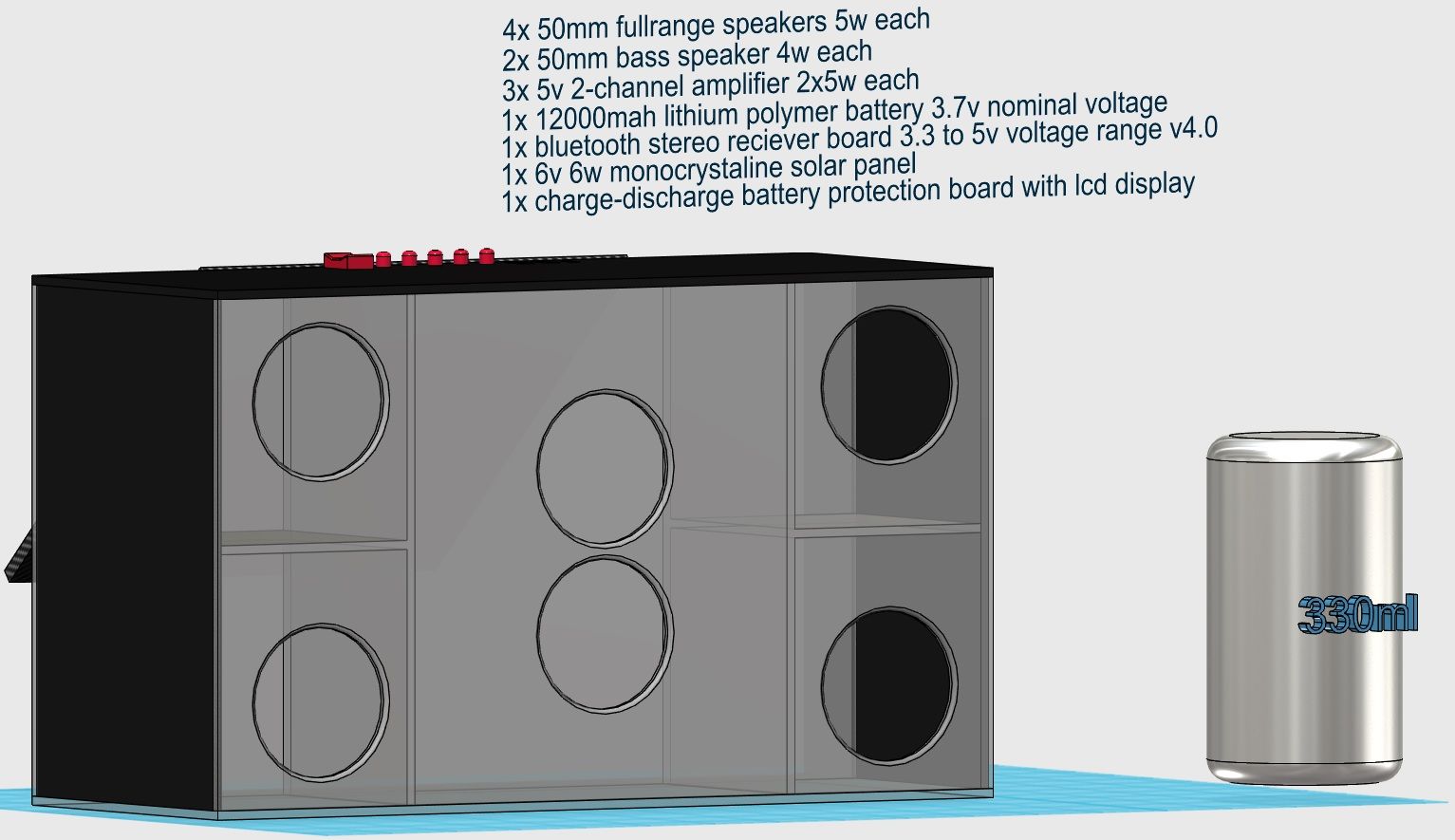 Ultimate-Solar-Boombox U-S-B : 3 Steps - Instructables