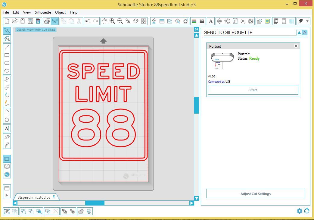 88 MPH Back to the Future Speed Signs : 4 Steps (with Pictures ...