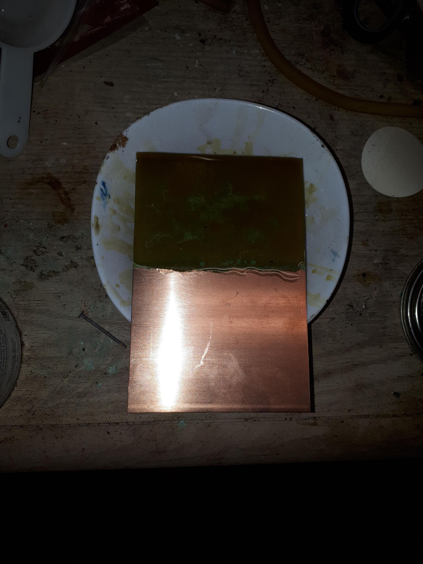 Copper Display Electroplating With Cobalt Salts and Graphite Electrodes ...