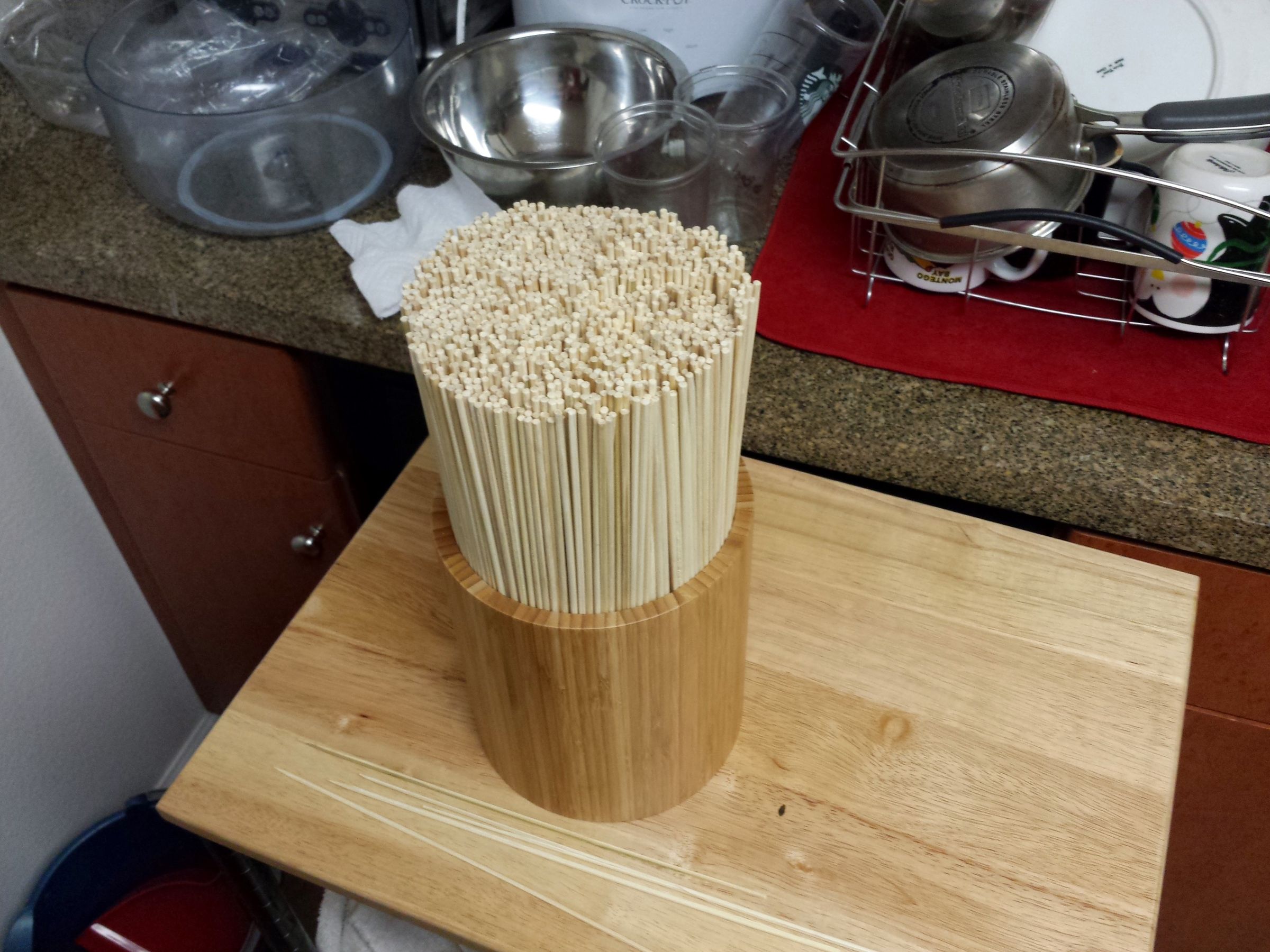 Knife Block Made of Skewers : 3 Steps (with Pictures) - Instructables